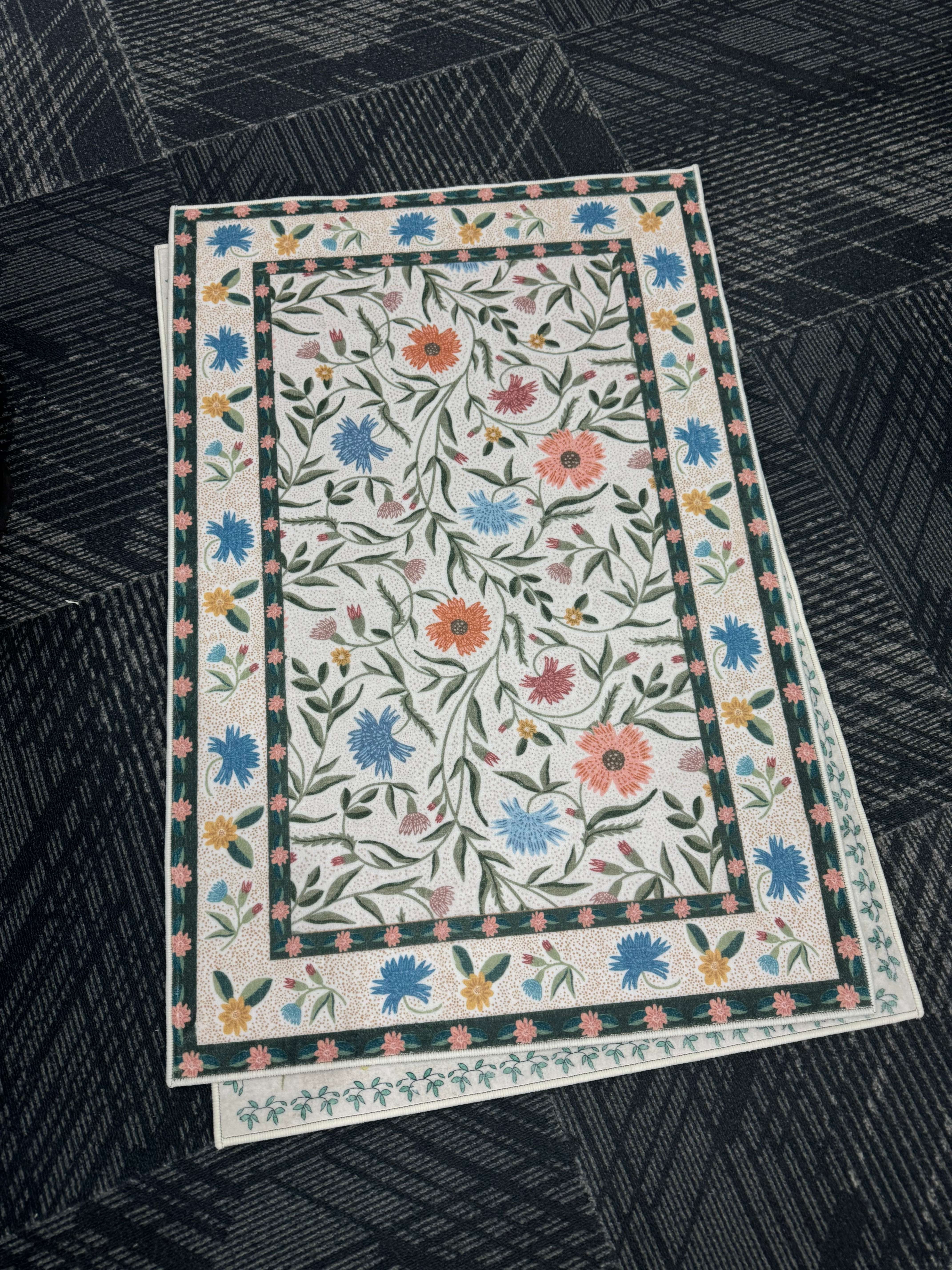 Honeal 2'x3' Entryway Rug, Washable Door Mat with Rubber Backing ...