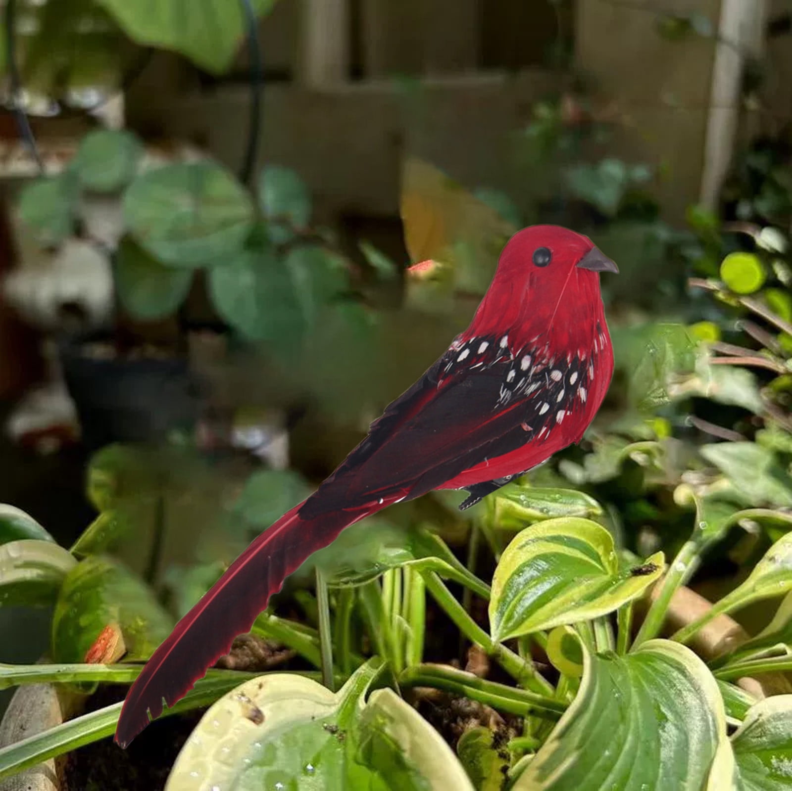 Honeeladyy Artificial Birds Fake Birds 9.84 Inches Christmas Halloween ...