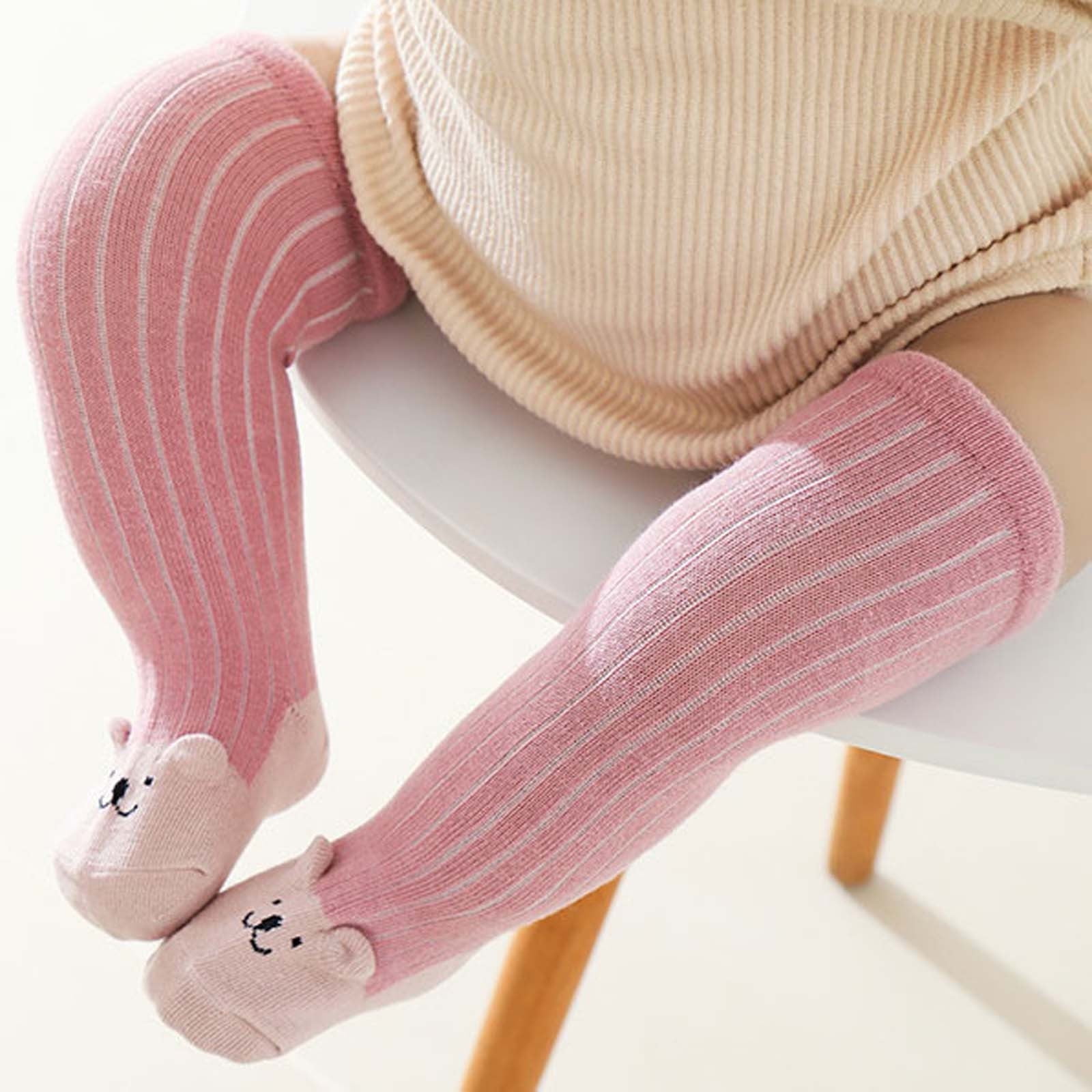 Honeeladyy Baby Girls Boys Knee High Socks Cotton Newborn Infants ...