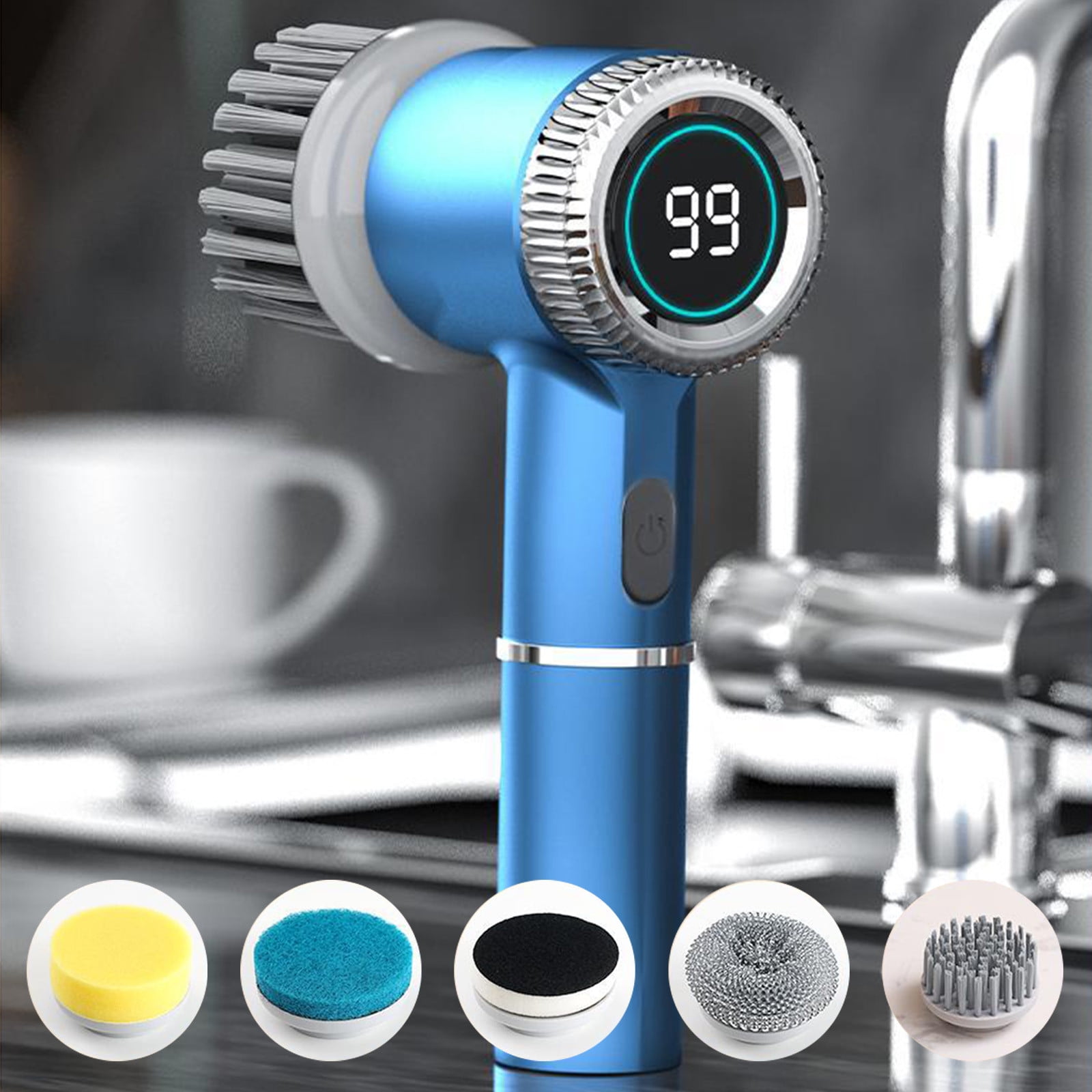 Honeeladyy Electric Spin Scrubber Electric Display Cleaning Brush ...