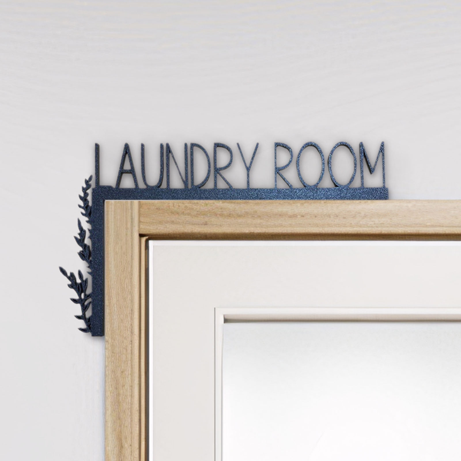 Honeeladyy Laundry Room Over Door Frame Decor Corner Sign, Metal Door ...