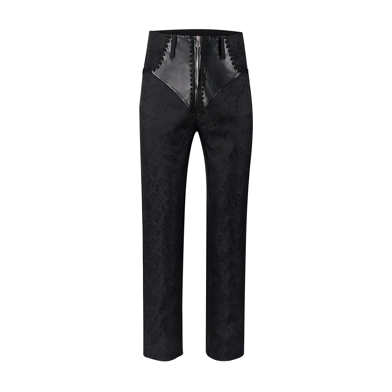 Honeeladyy Men's Gothic Pants Medieval Steampunk Retro Stage ...
