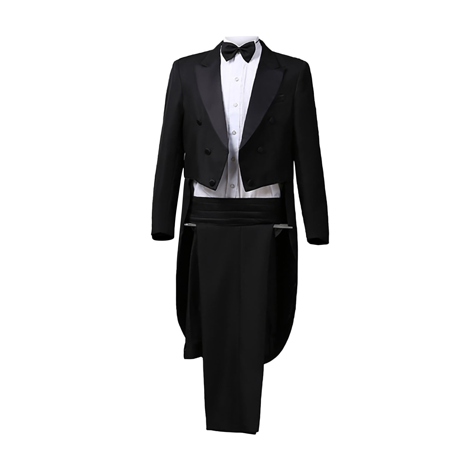 Honeeladyy Mens Classic Palace Court Prince Costume 3-Piece Victorian ...