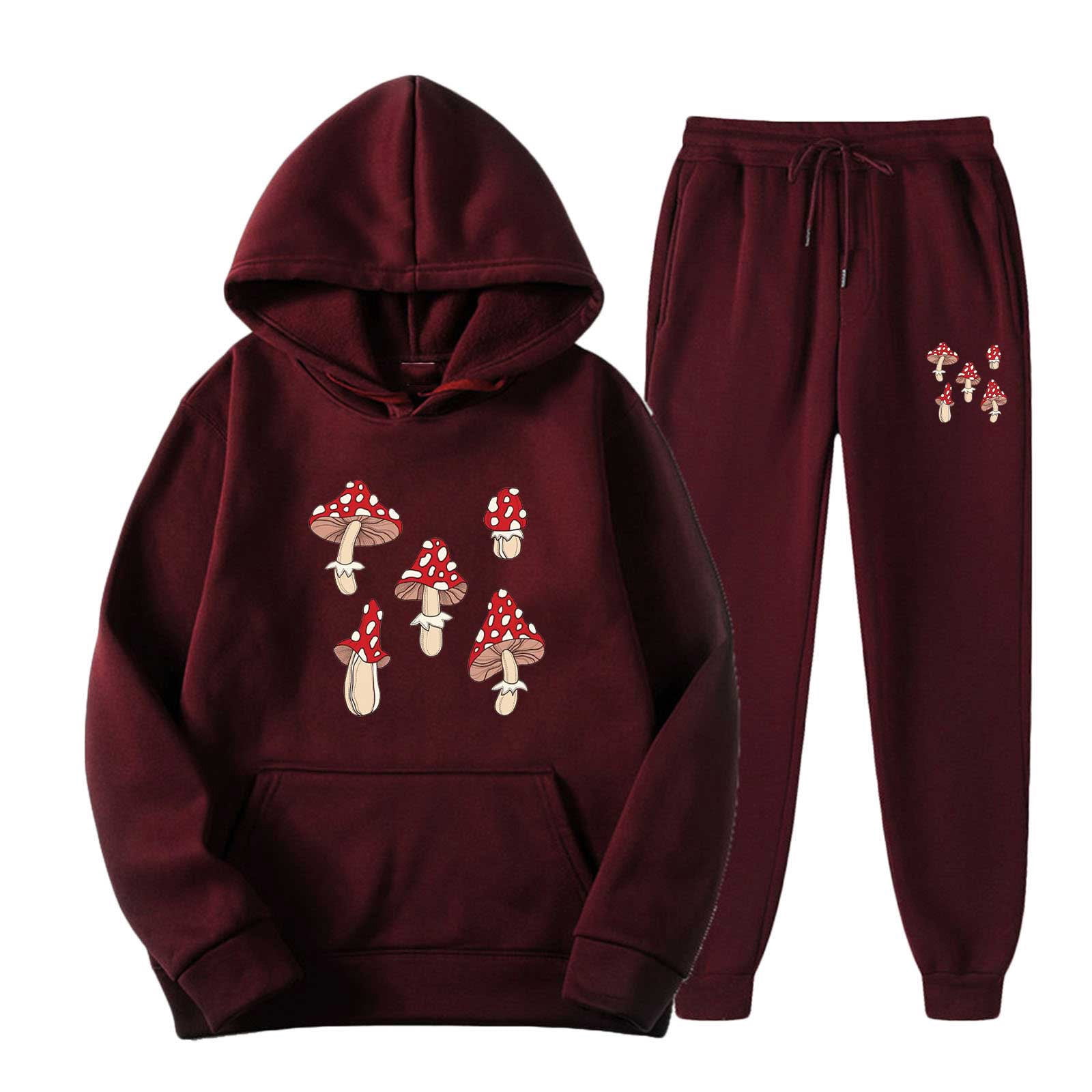 Honeeladyy Sweat suits men Tracksuits 2 Piece sets Athletic Jogging ...