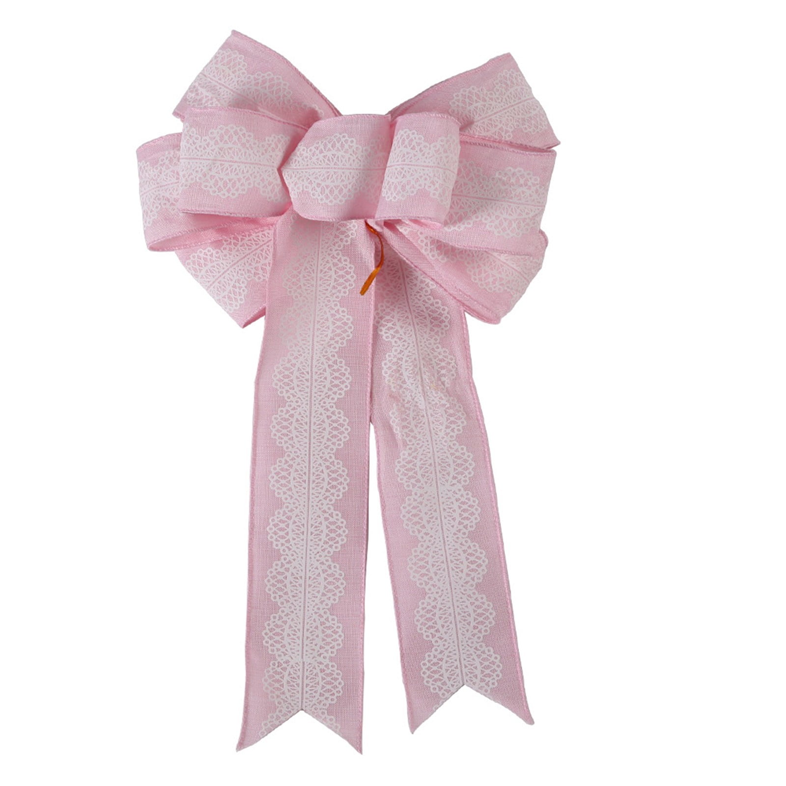 Honeewei Patriotic Bows for Outside Handmade Christmas Tree Topper Bow ...