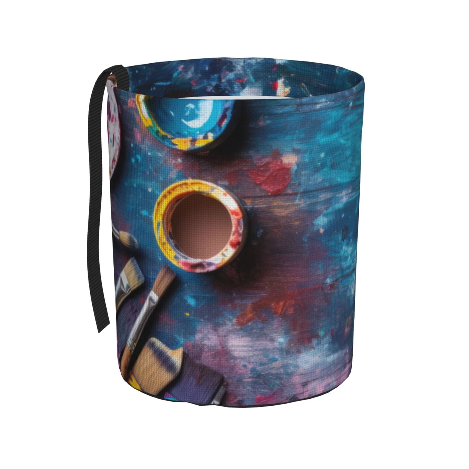 Honeii Abstract Colorful Art Supplies Print Waterproof Car Trash Can ...
