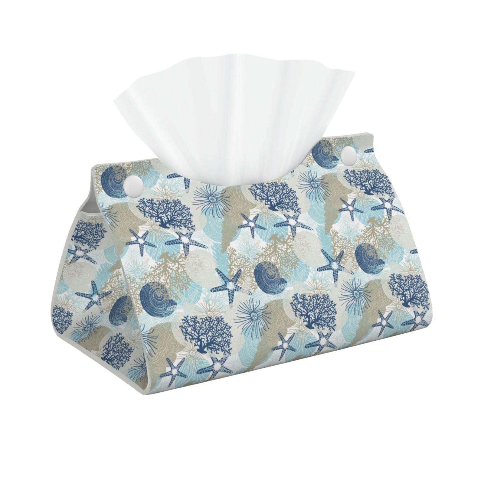 Honeii Algae Corals and Seashells for Tissue Box Cover/Holder - Covers ...