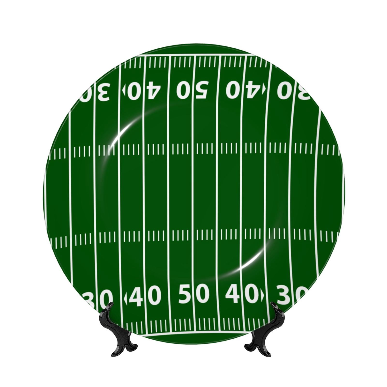 Honeii American Football Field1 Print Elegant Bone China Decorative ...