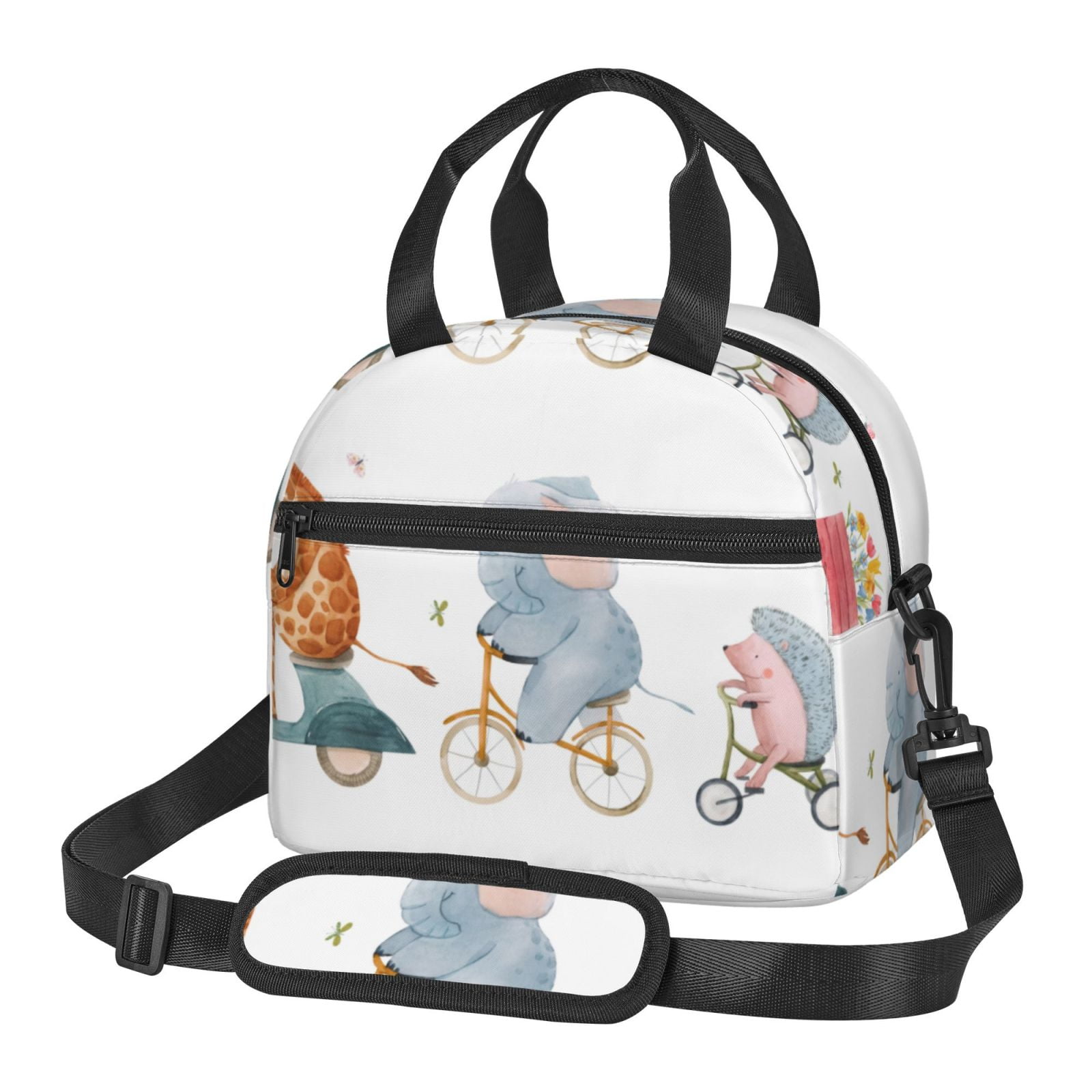 Honeii Animals in Transport for Insulated Lunch Box, Lunch Bag Lunch ...