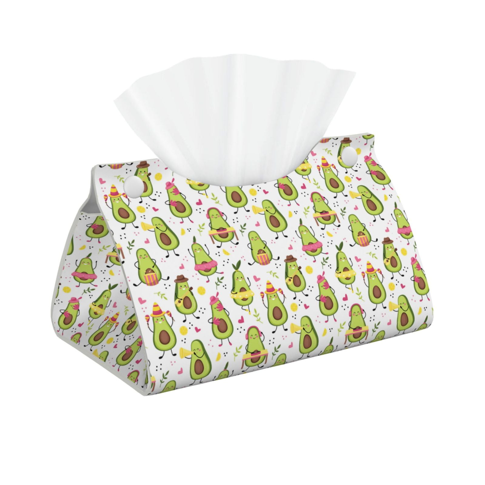 Honeii Avocado Playing Music for Tissue Box Cover/Holder - Covers ...