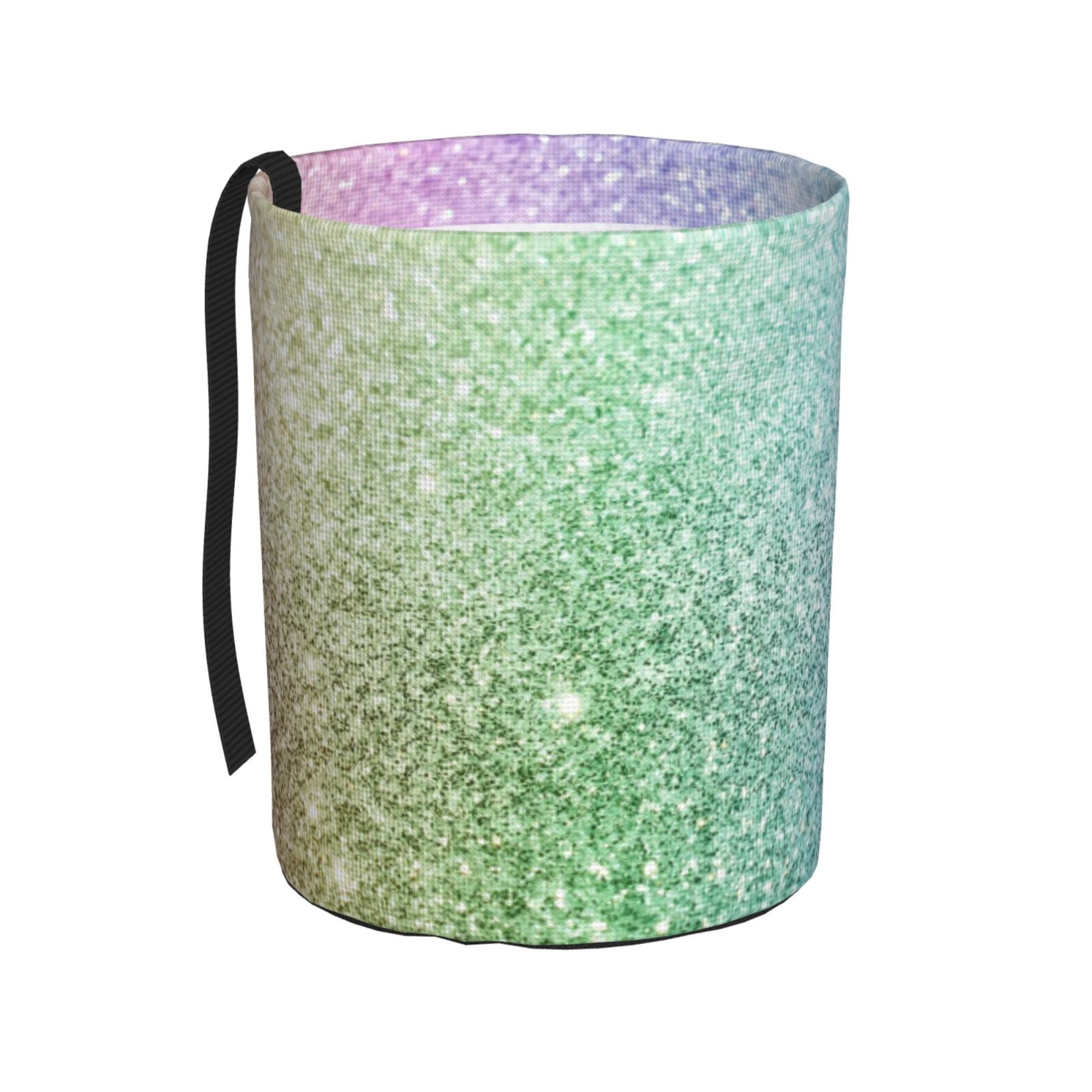 Honeii Beautiful Glitter Print Waterproof Car Trash Can,Waterproof ...