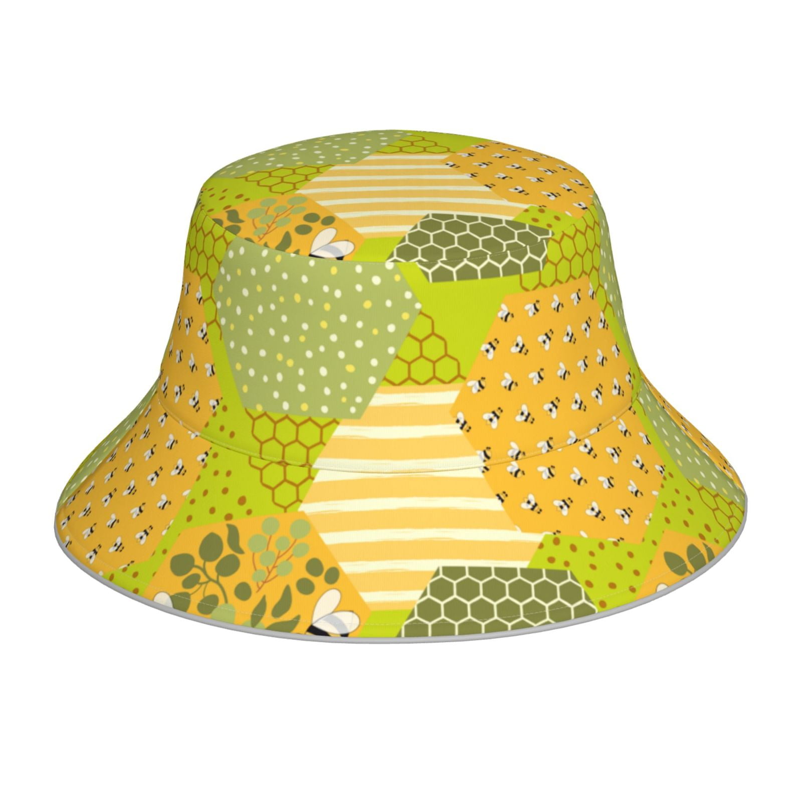 Honeii Bee honey for Unisex Bucket Hat Waterproof Rain Hat Reversible ...