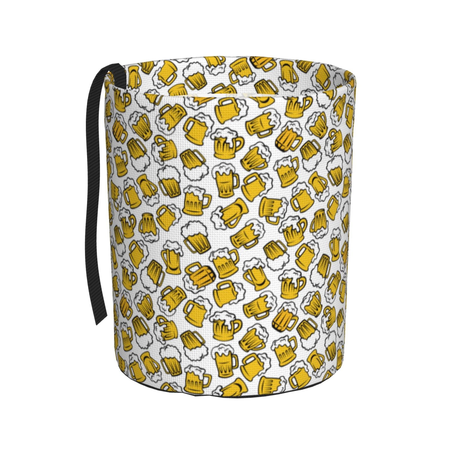 Honeii Beer Print Waterproof Car Trash Can,Waterproof Portable ...
