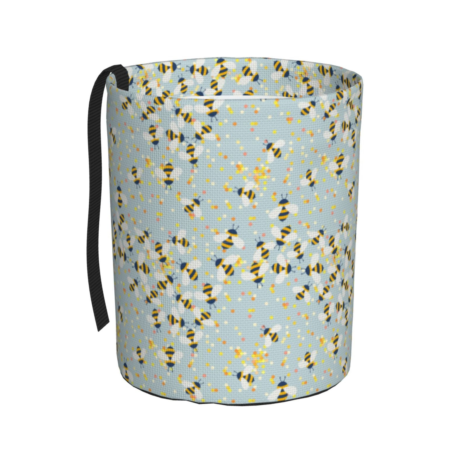 Honeii Bees Print Waterproof Car Trash Can,Waterproof Portable ...