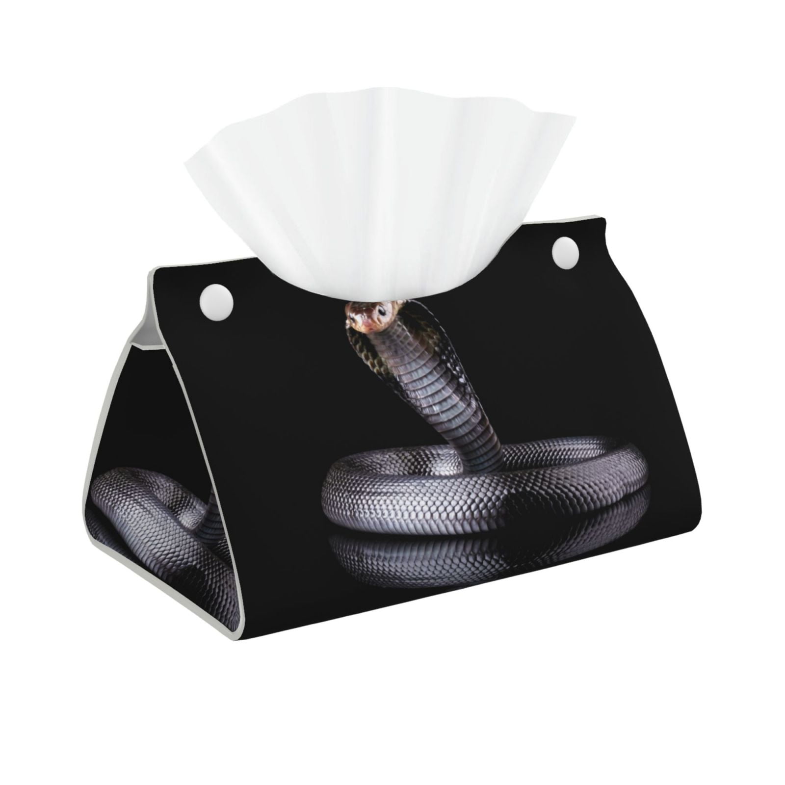 Honeii Black Cobra Snake for Tissue Box Cover/Holder - Covers ...