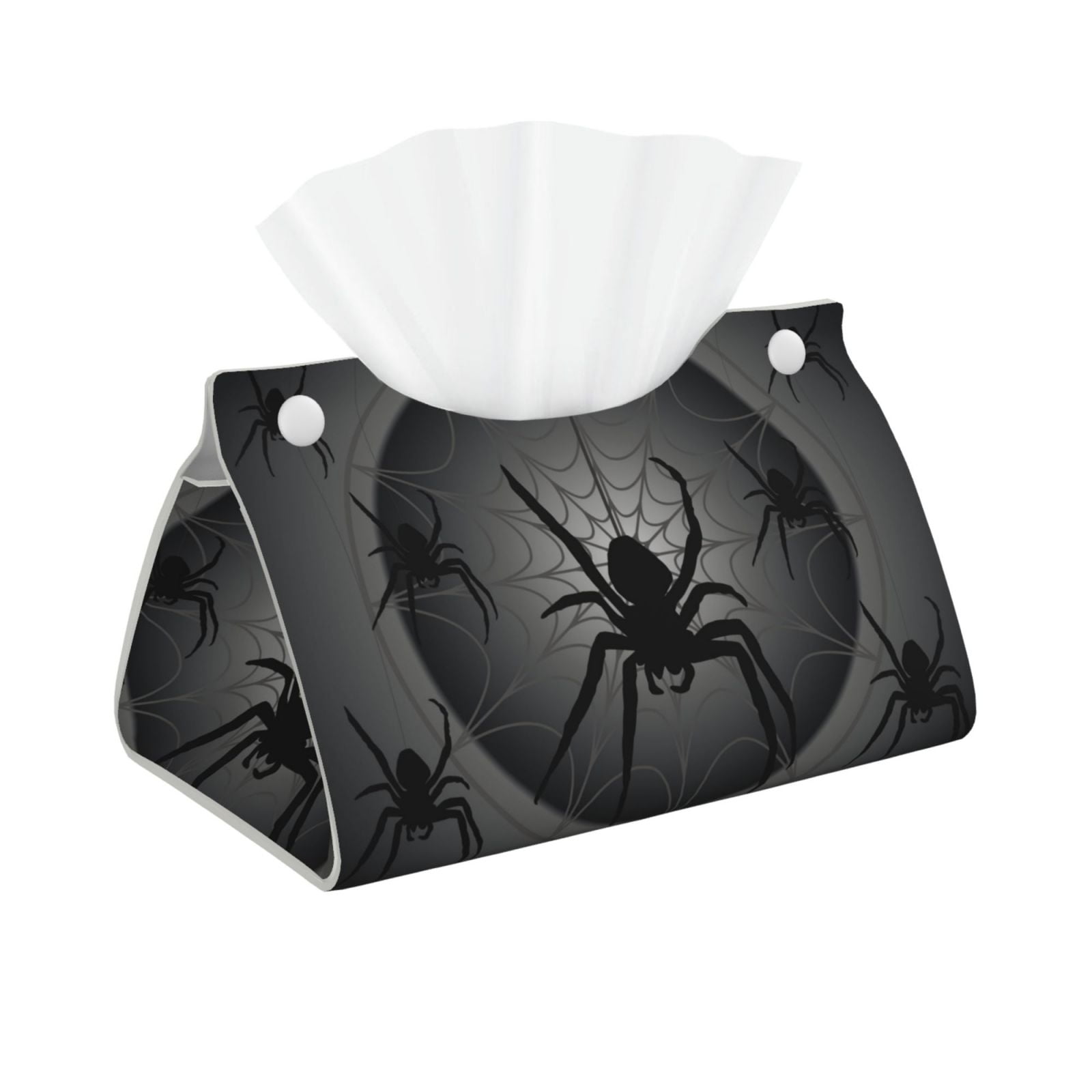 Honeii Black Spiders for Tissue Box Cover/Holder - Covers Rectangular ...