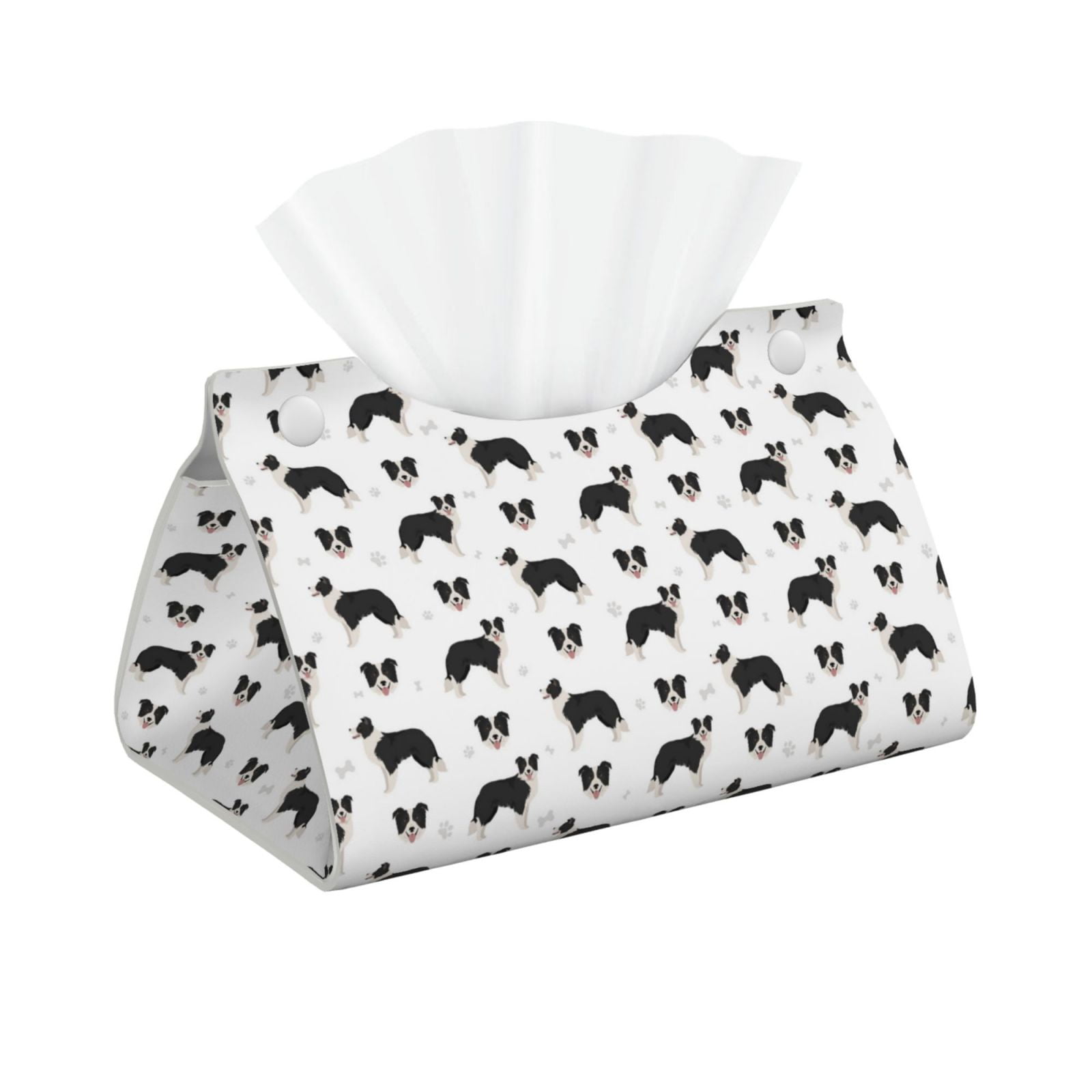 Honeii Border Collie Dog for Tissue Box Cover/Holder - Covers ...