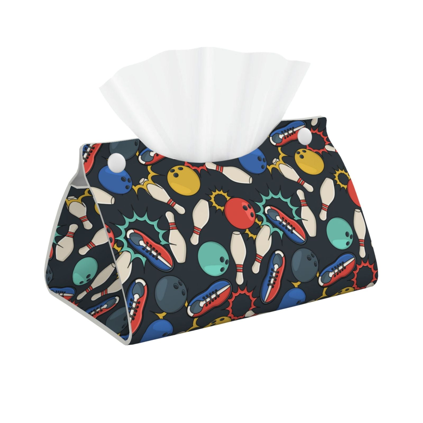 Honeii Bowling Ball for Tissue Box Cover/Holder - Covers Rectangular ...