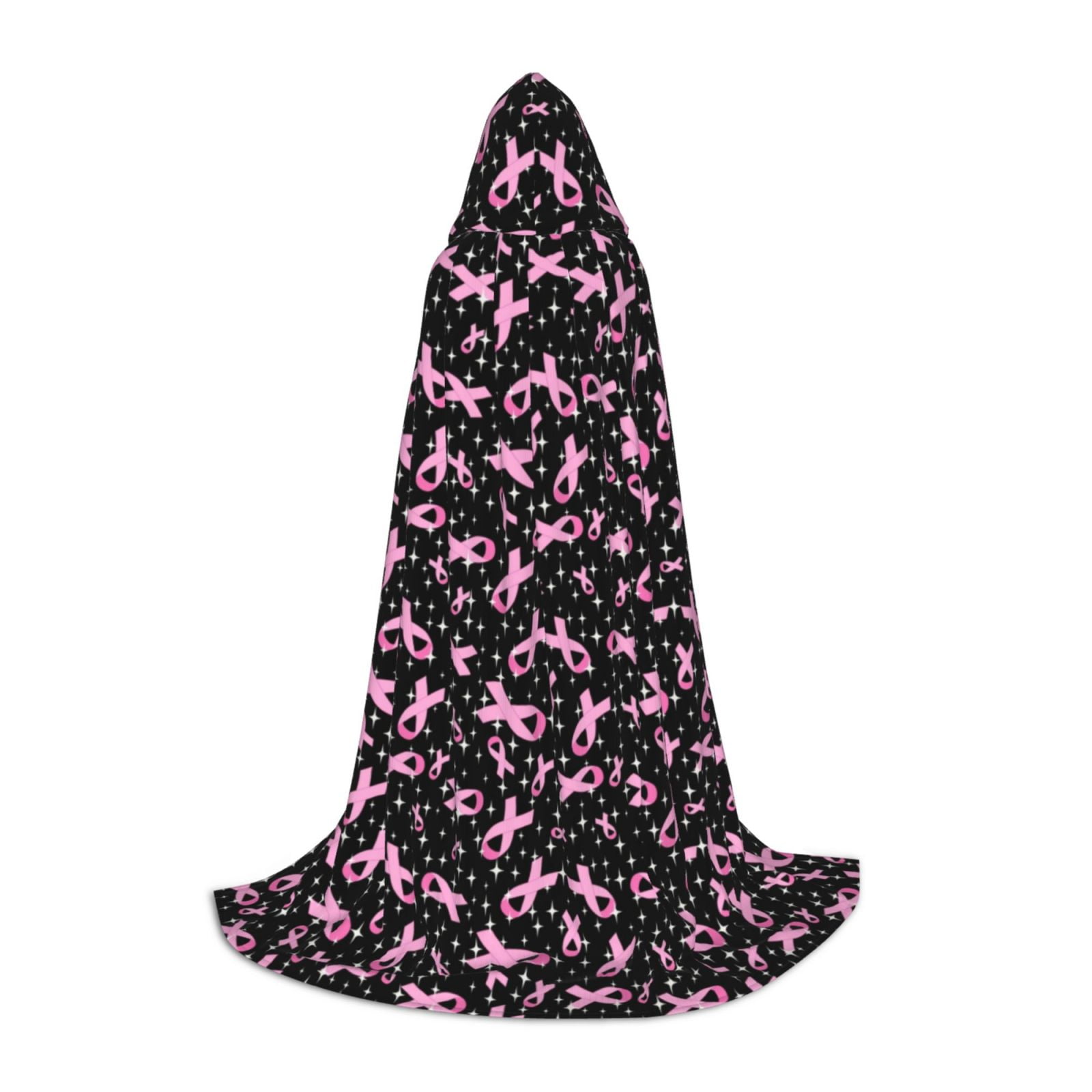 Honeii Breast Cancer Awareness (2) Print Poncho Cape, Cloak Coat ...