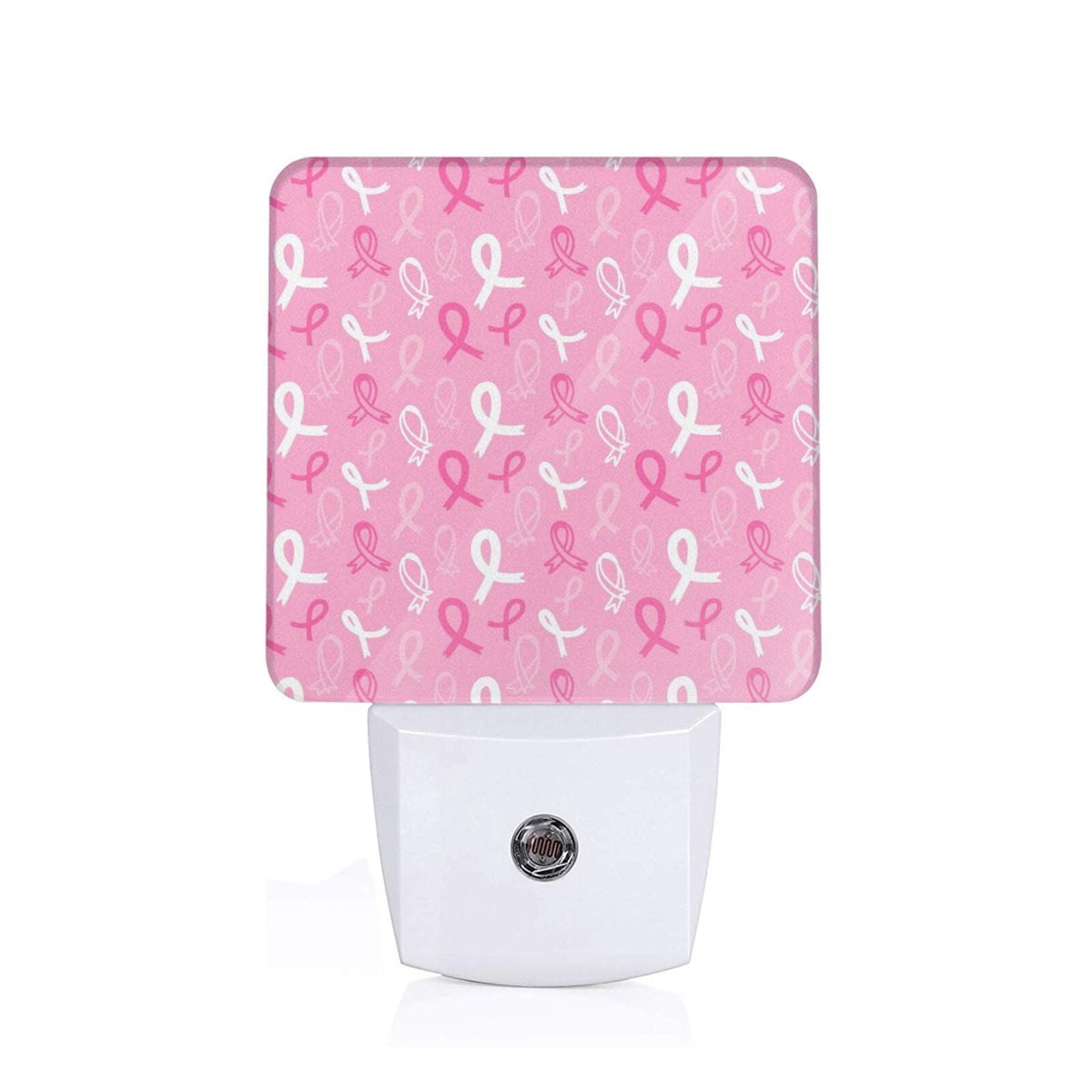 Honeii Breast Cancer Awareness (3) Print LED Night Light with Light ...