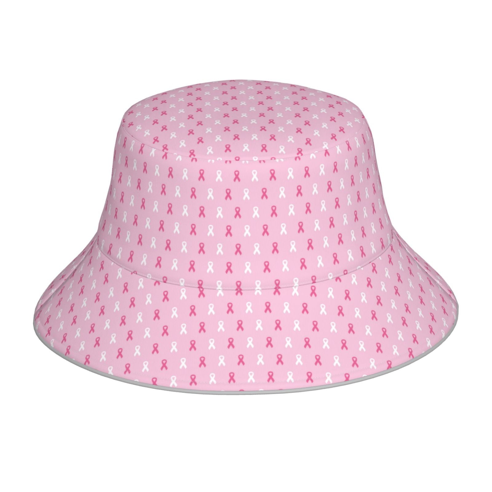 Honeii Breast Cancer Awareness5 for Unisex Bucket Hat Waterproof Rain ...