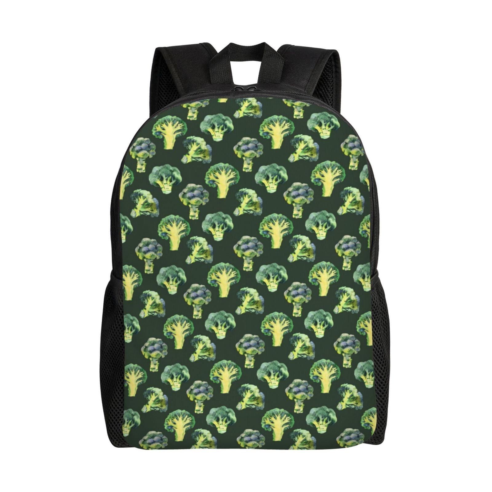Honeii Broccoli 3 Print Laptop Backpack for Work, College, Travel ...