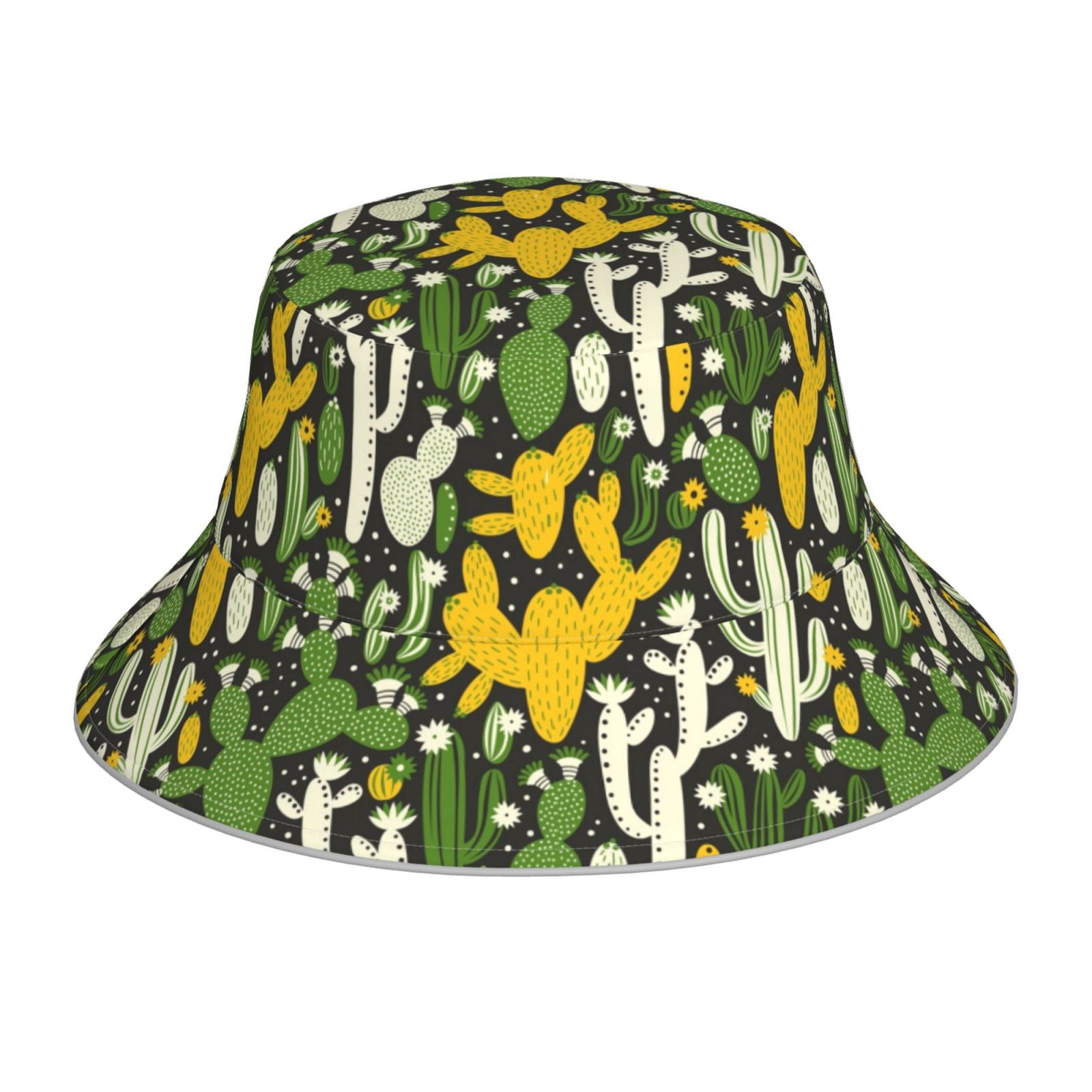 Honeii Cactus 4 for Unisex Bucket Hat Waterproof Rain Hat Reversible ...