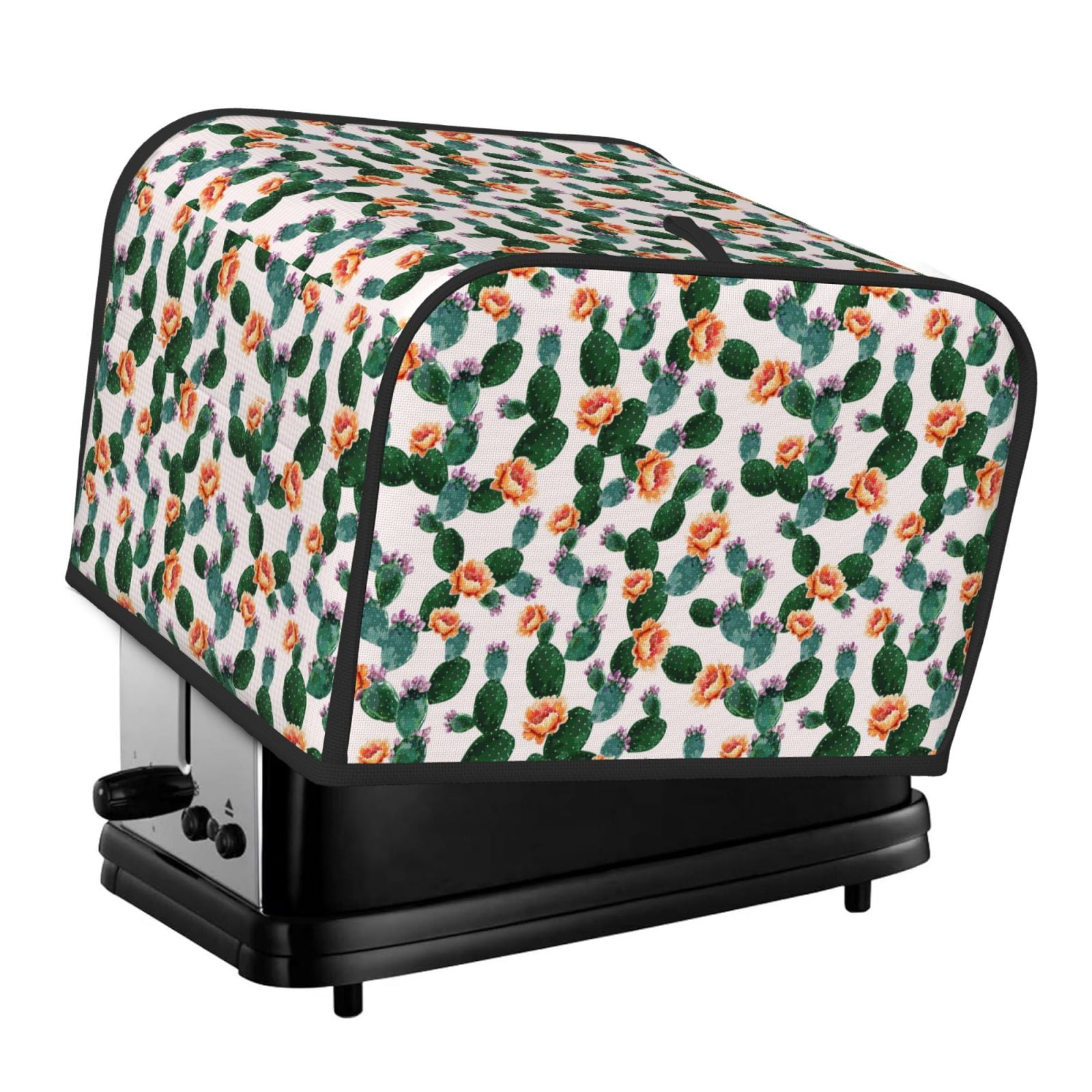 Honeii Cactuses Print 4 slice Toaster Cover, Two Slice Toaster Dust ...