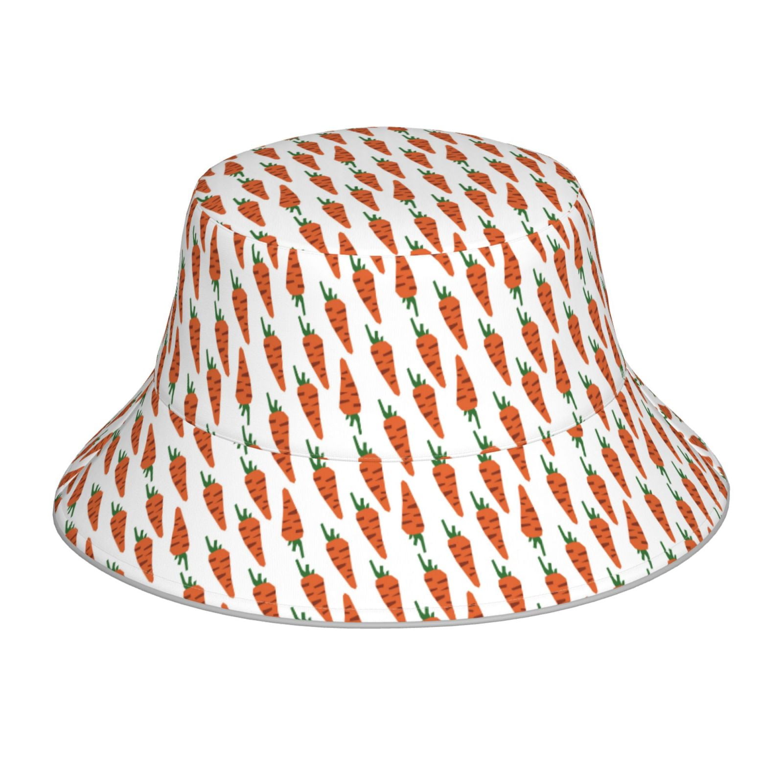 Honeii Carrot for Unisex Bucket Hat Waterproof Rain Hat Reversible ...