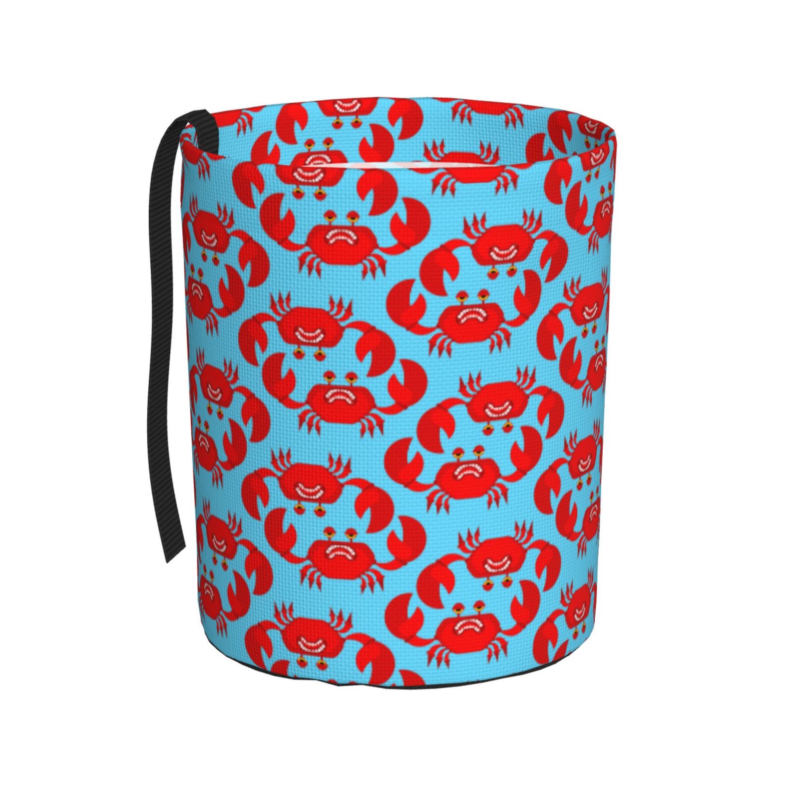 Honeii Cartoon Crabs Print Waterproof Car Trash Can,Waterproof Portable ...