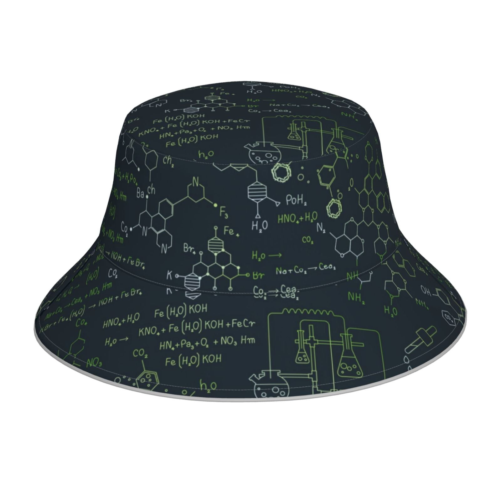Honeii Chemistry Formulas 2 for Unisex Bucket Hat Waterproof Rain Hat ...