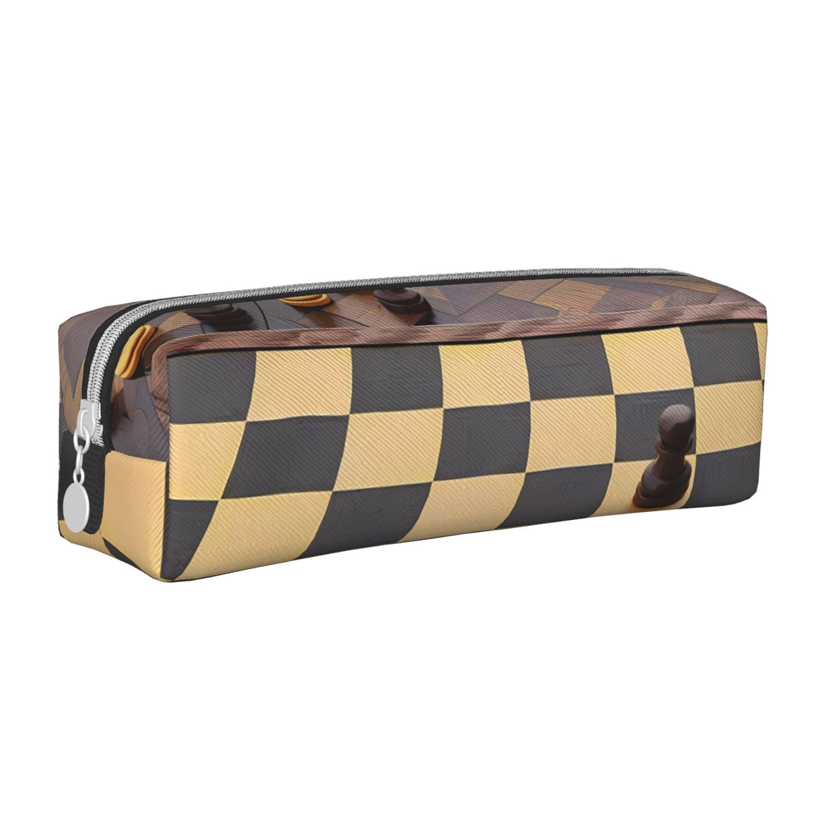 Honeii Chess Board With Pawns Pattern Pencil Case, Pencil Pouch, Pencil ...