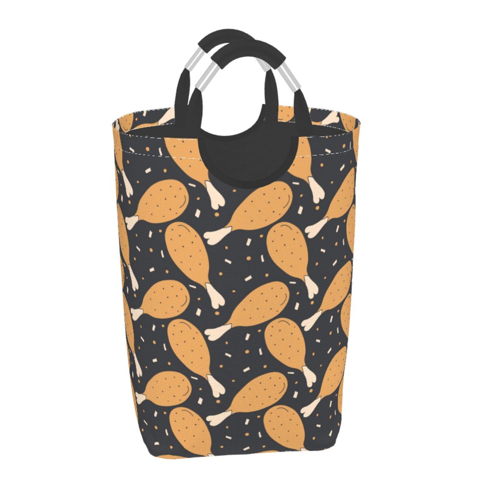 Honeii Chicken Legs Print Laundry Hamper Collapsible Laundry Baskets ...