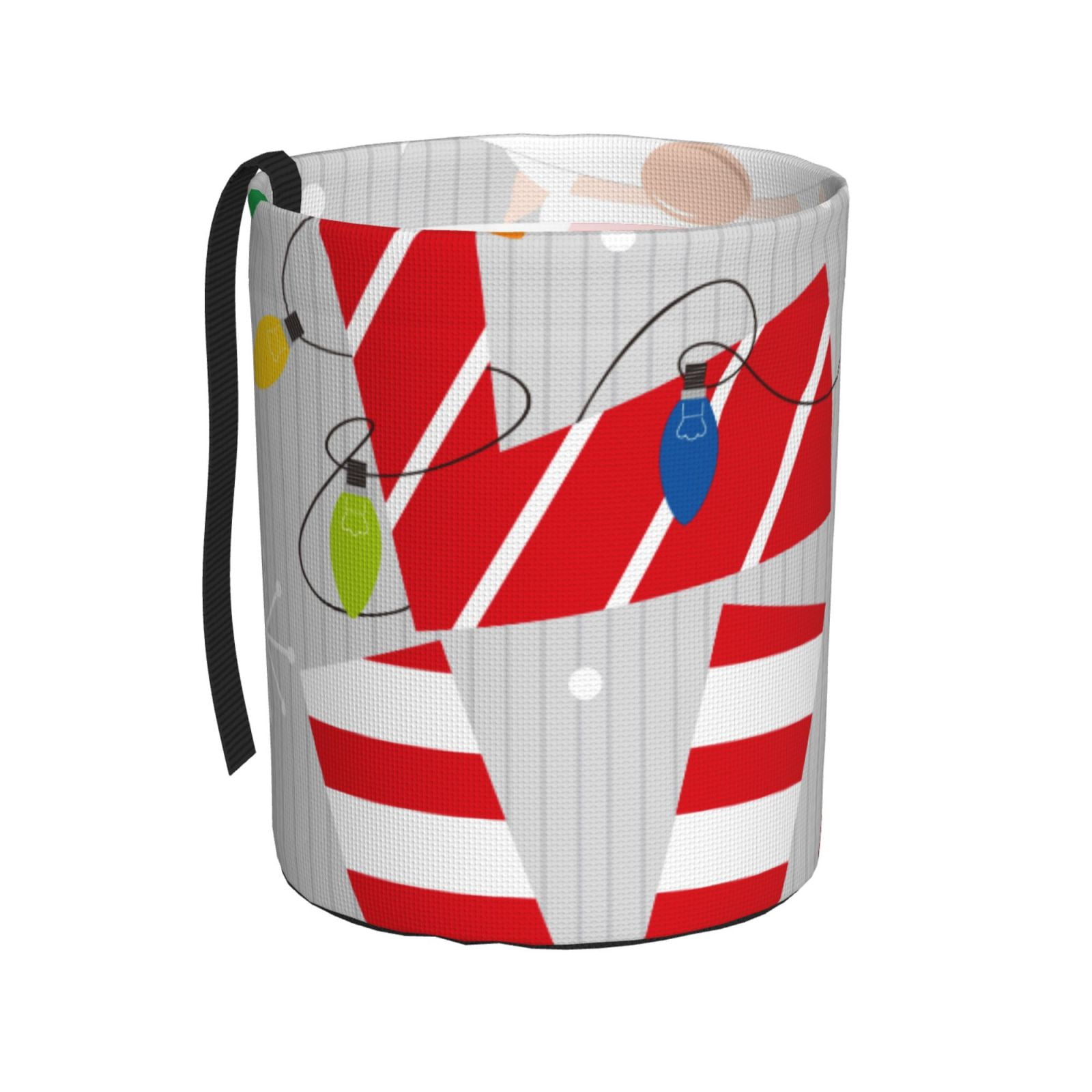 Honeii Christmas Gnome With Love Print Waterproof Car Trash Can ...