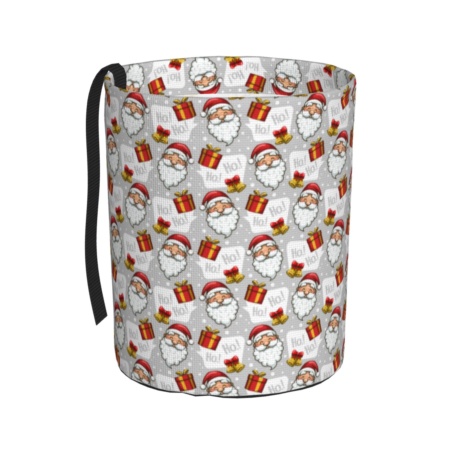 Honeii Christmas Santa Claus Print Waterproof Car Trash Can,Waterproof ...