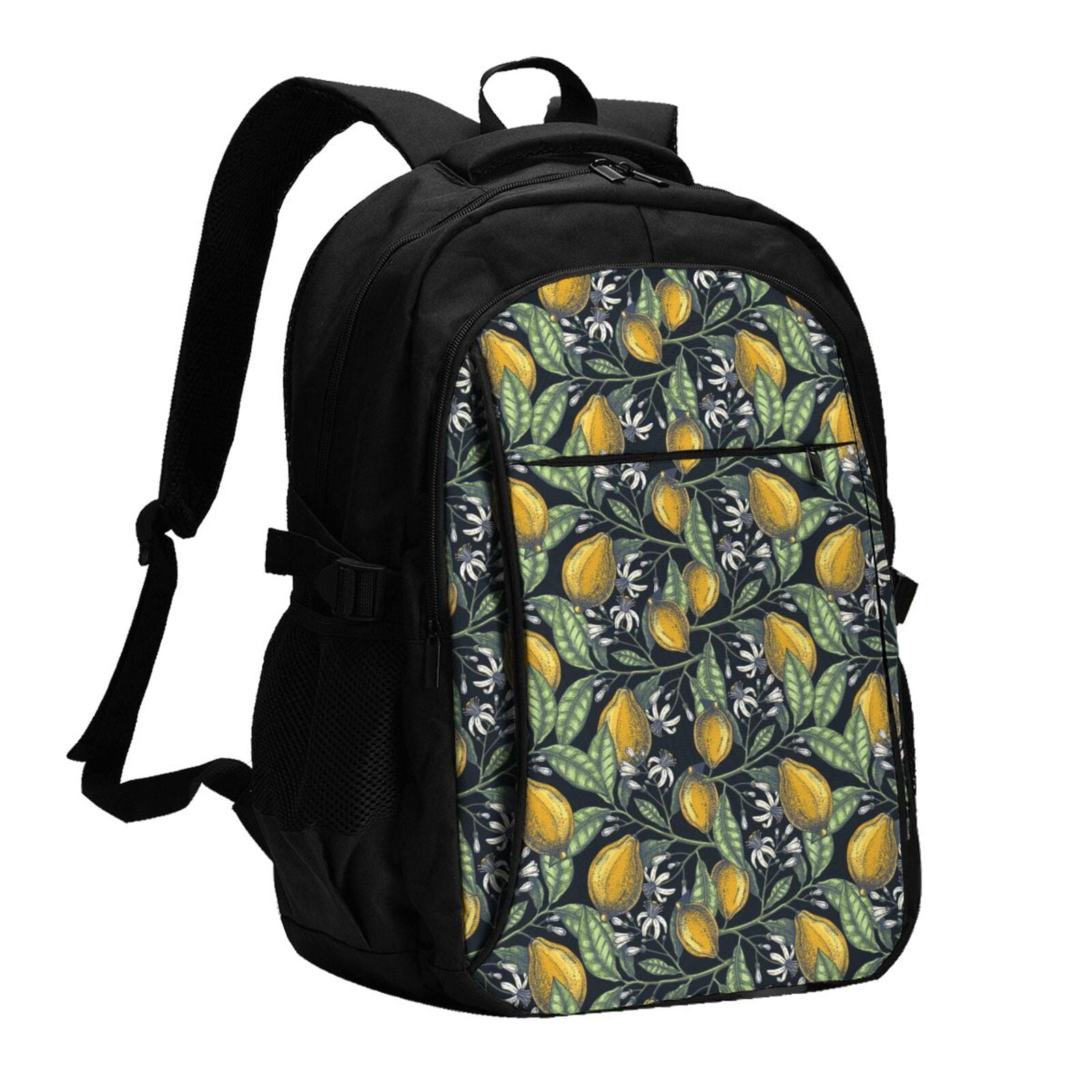 Honeii Citrus Fruits Elegant Lemons for Travel Laptop Backpack ...