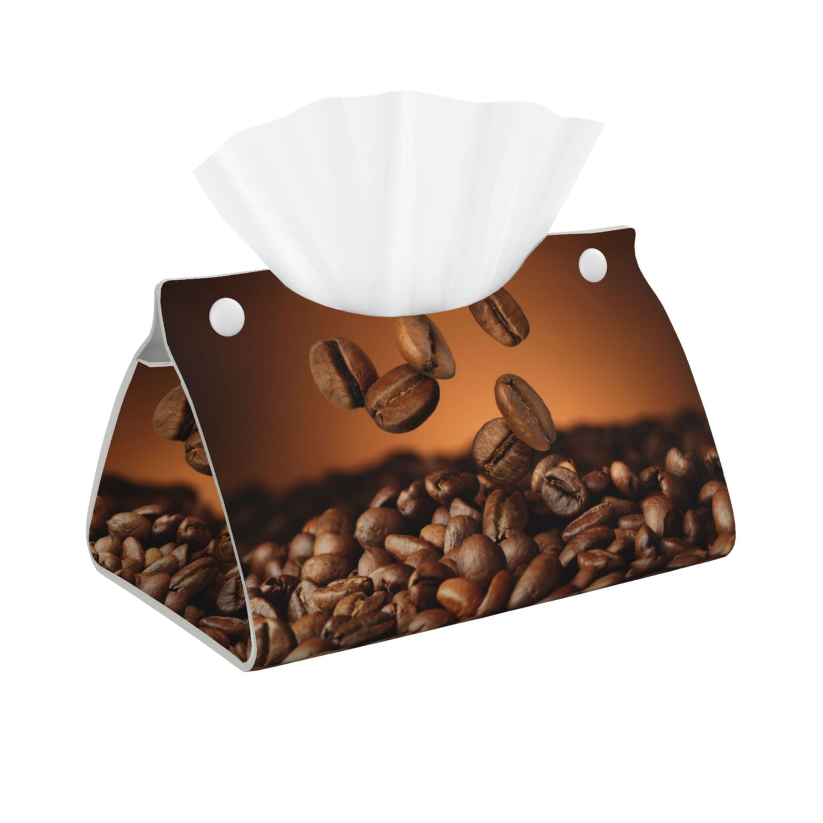 Honeii Coffee Beans for Tissue Box Cover/Holder - Covers Rectangular ...