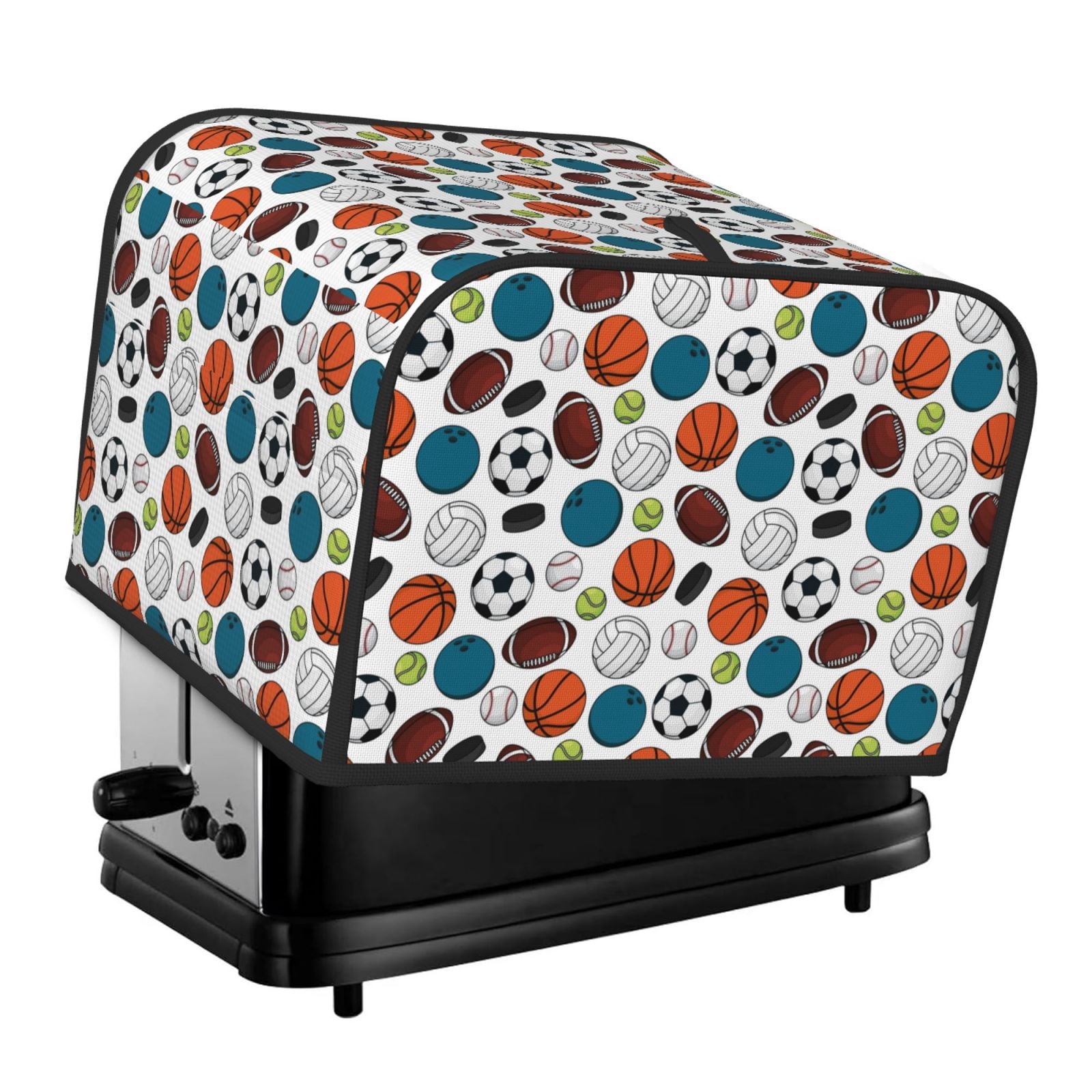 Honeii Color Balls Print 4 slice Toaster Cover, Two Slice Toaster Dust ...