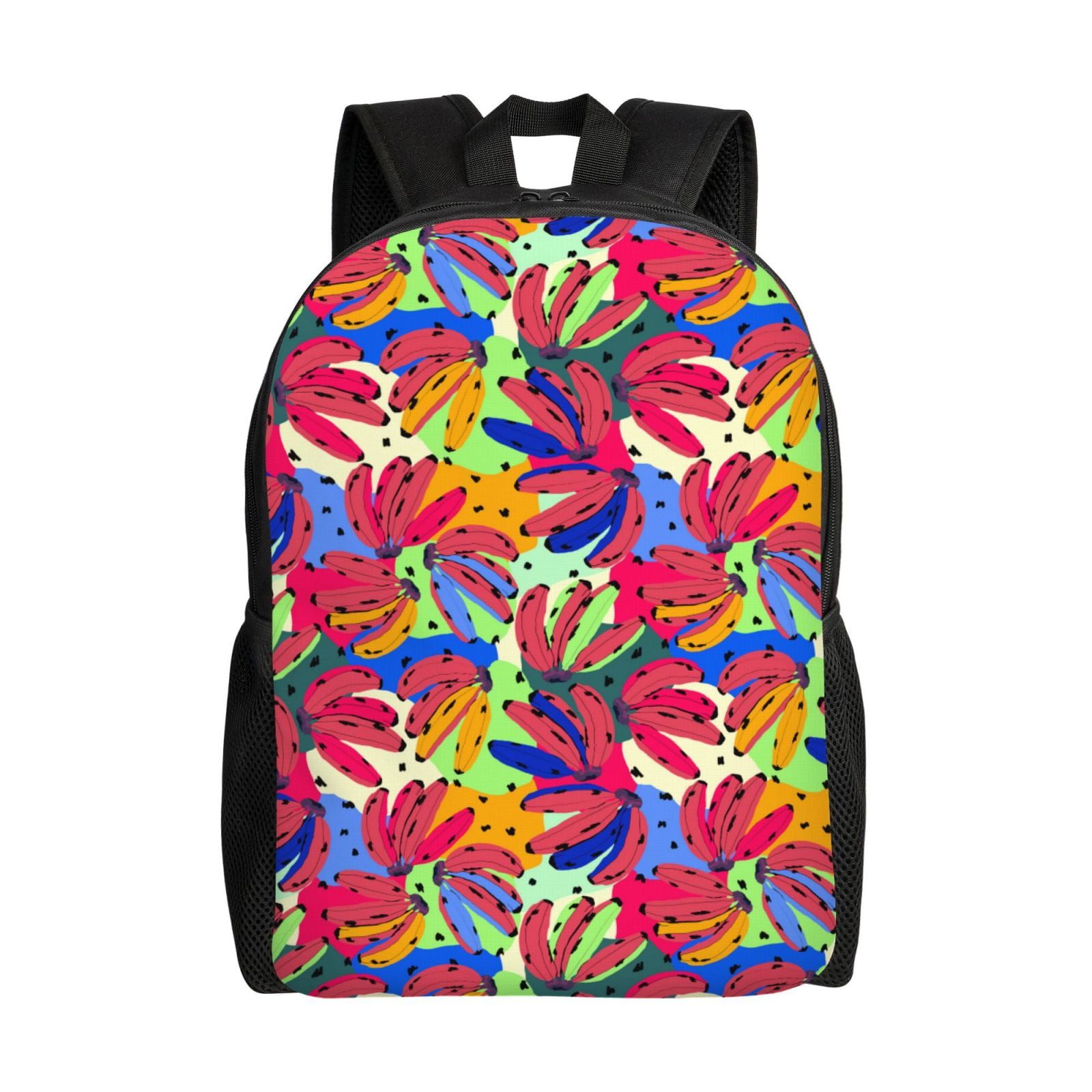 Honeii Colorful Bananas Print Laptop Backpack for Work, College, Travel ...