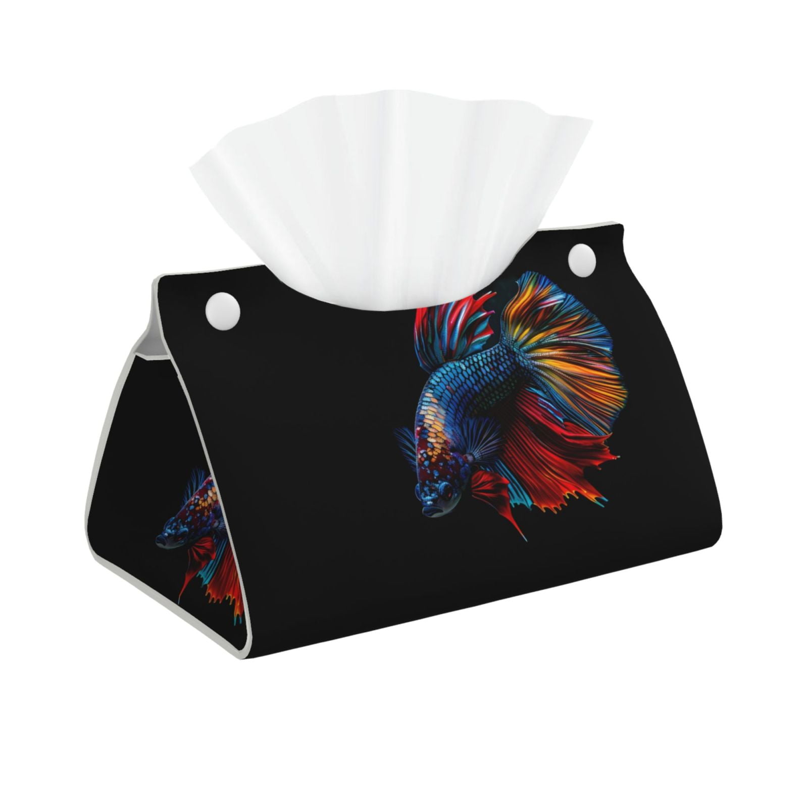 Honeii Colorful Betta Fish for Tissue Box Cover/Holder - Covers ...