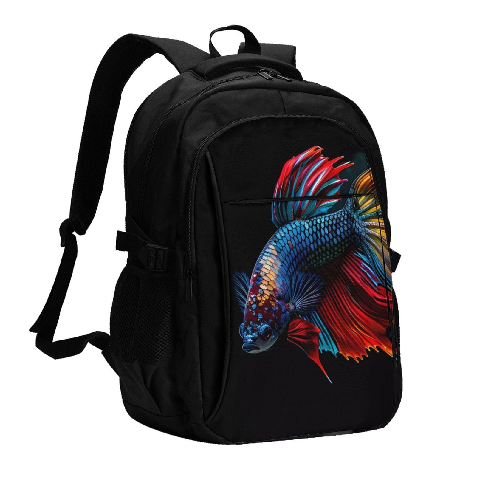 Honeii Colorful Betta Fish for Travel Laptop Backpack, Business Laptops ...