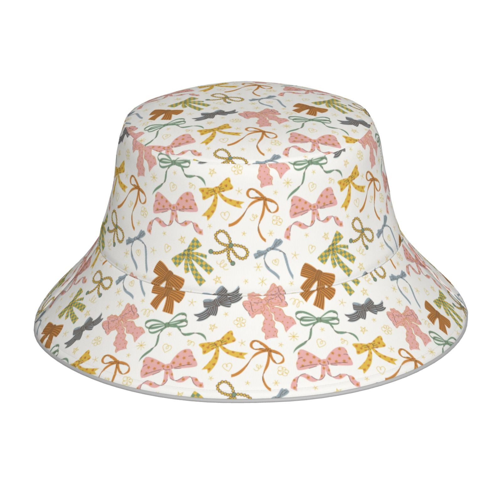 Honeii Colorful Bow Knots1 for Unisex Bucket Hat Waterproof Rain Hat ...