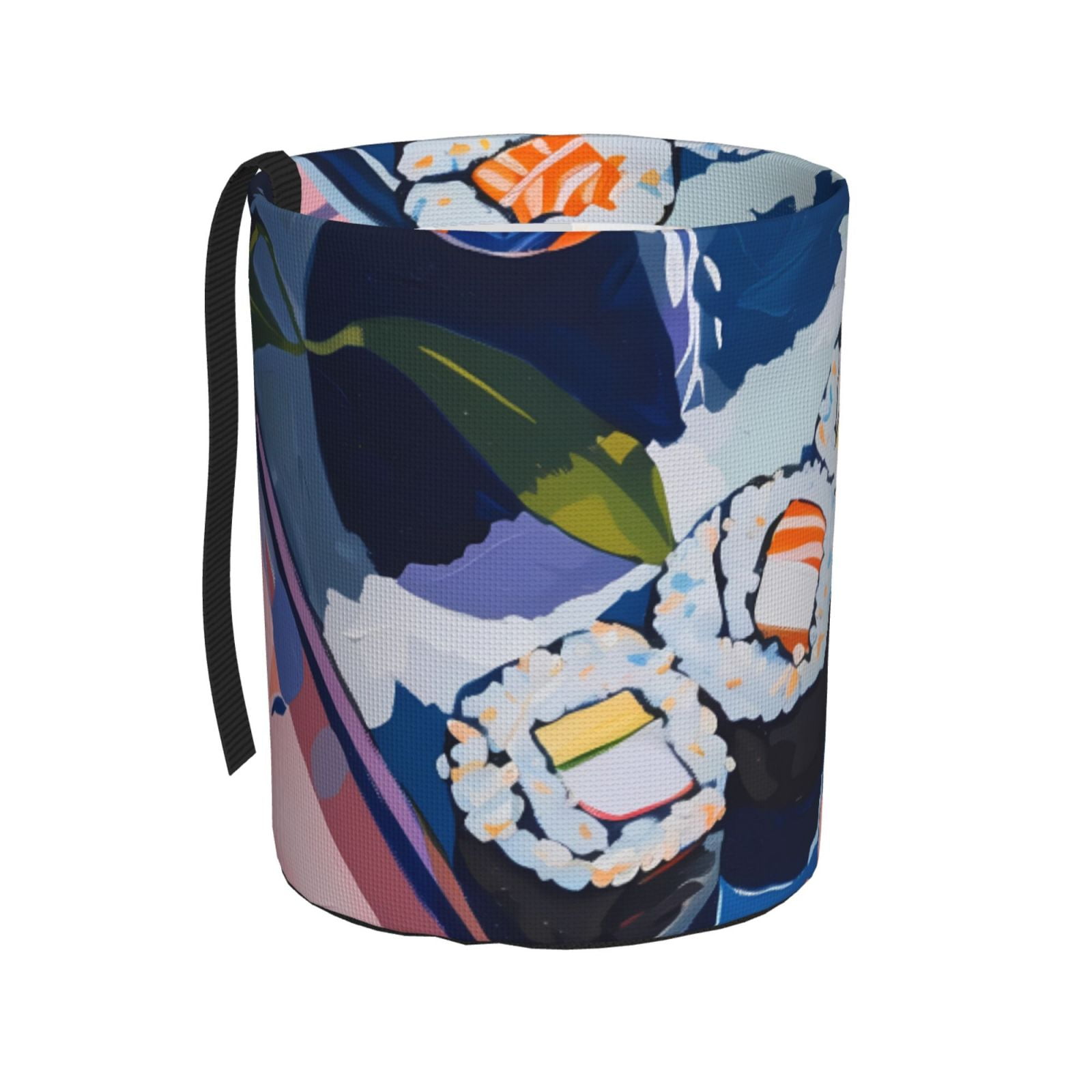 Honeii Colorful Sushi Food Art Print Waterproof Car Trash Can ...