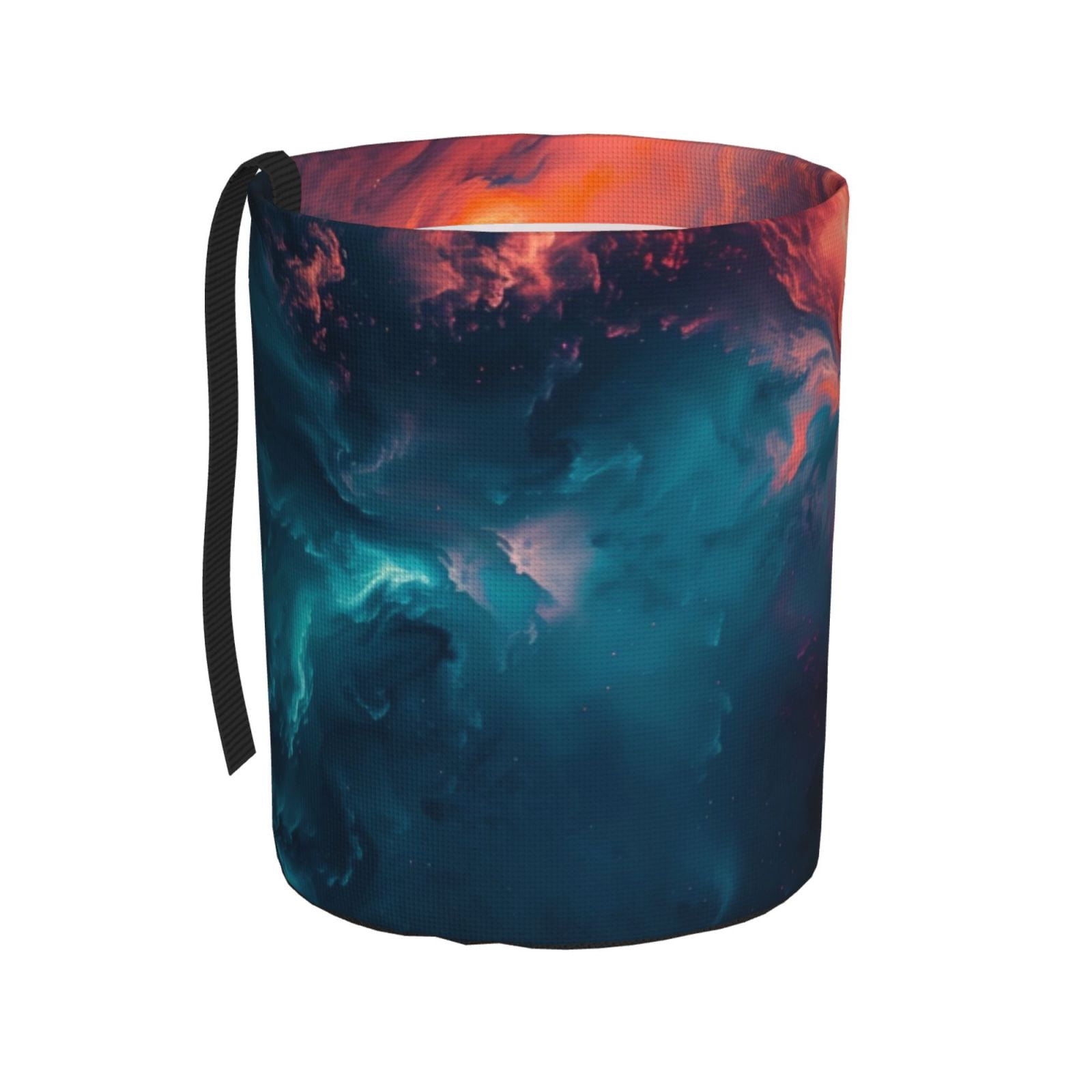 Honeii Cosmic Paint Swirl Print Waterproof Car Trash Can,Waterproof ...