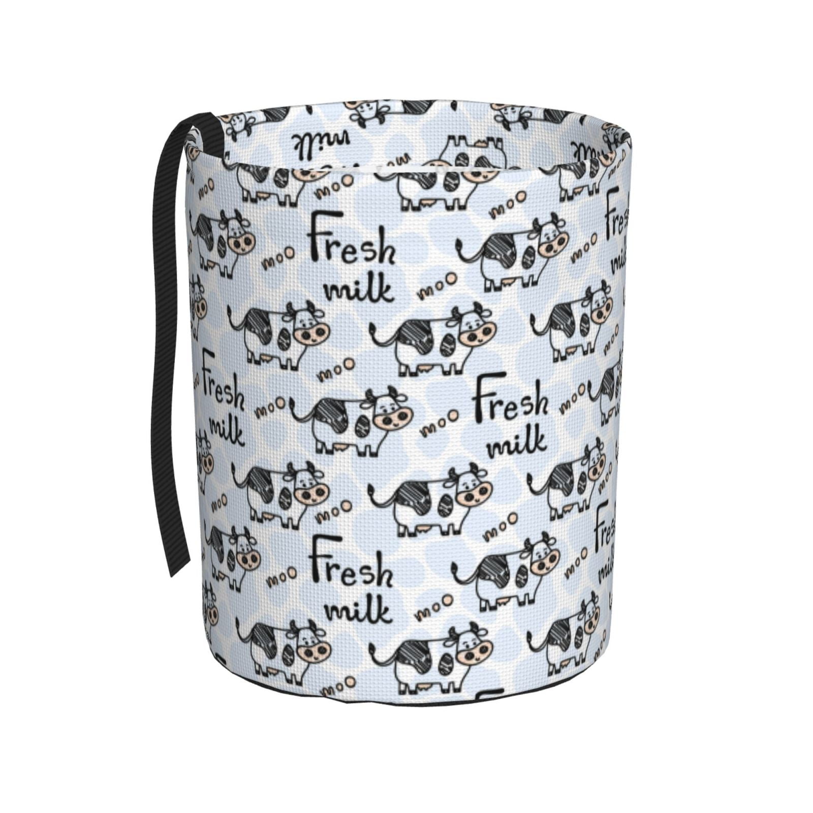Honeii Cow With Fresh Milk Print Waterproof Car Trash Can,Waterproof ...