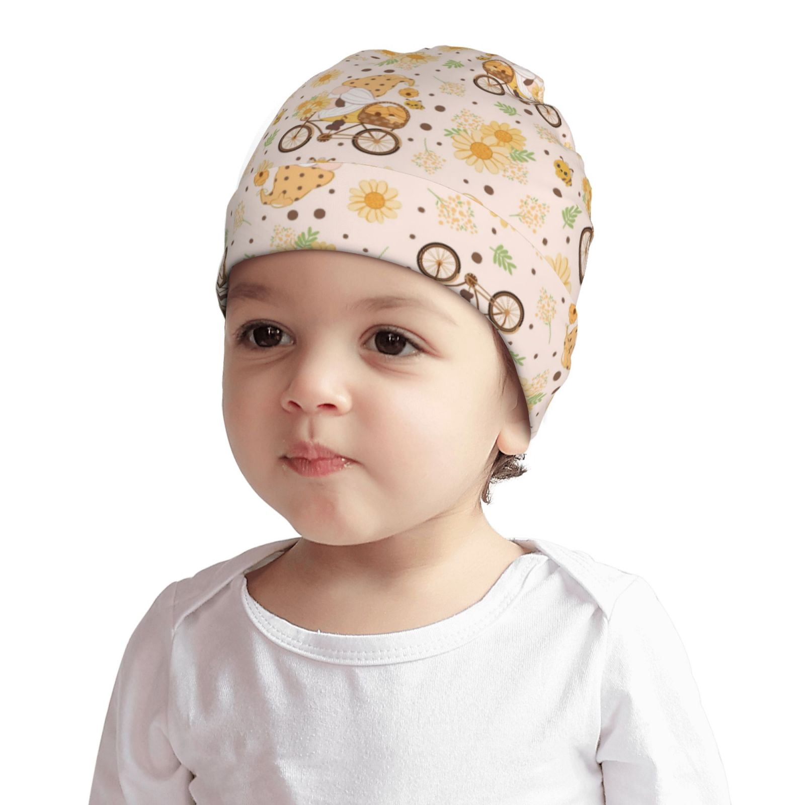 Honeii Cute Bee Gnome1 or Baby Beanie 0-6 Months 6-12-24 Months Kids ...