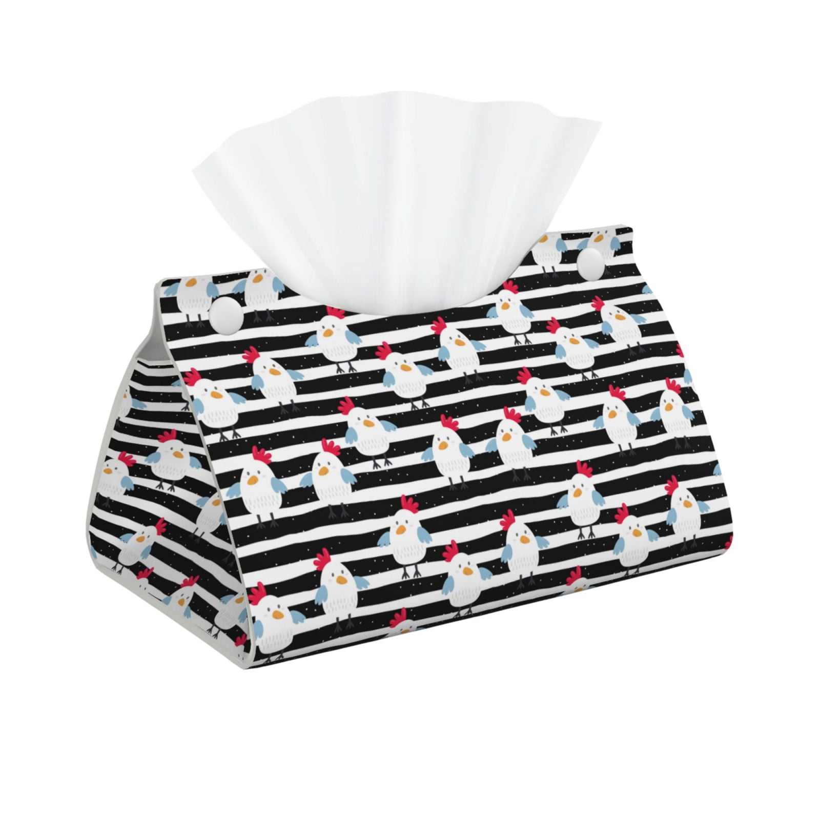 Honeii Cute Chicken for Tissue Box Cover/Holder - Covers Rectangular ...
