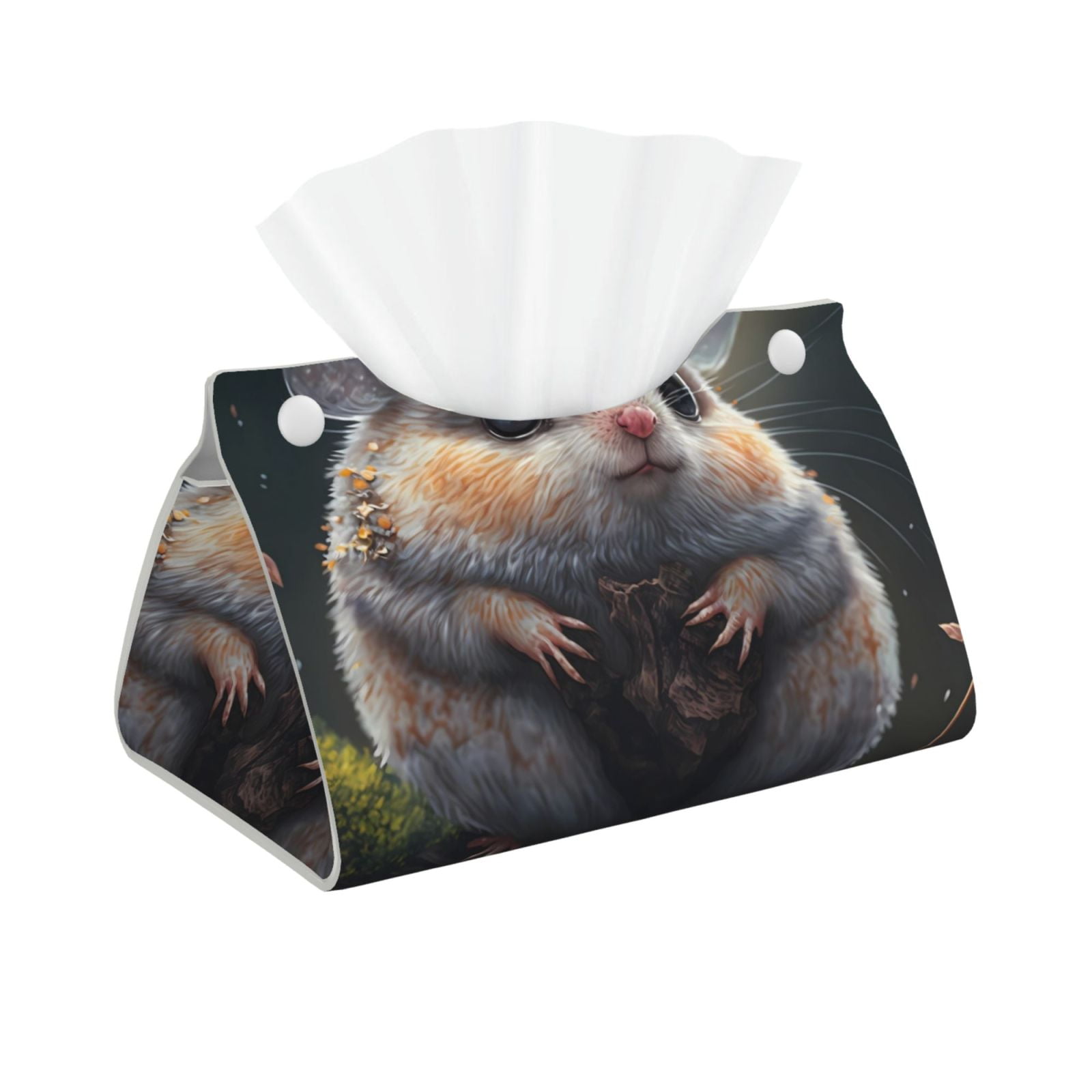 Honeii Cute Fat Ball Branch for Tissue Box Cover/Holder - Covers ...