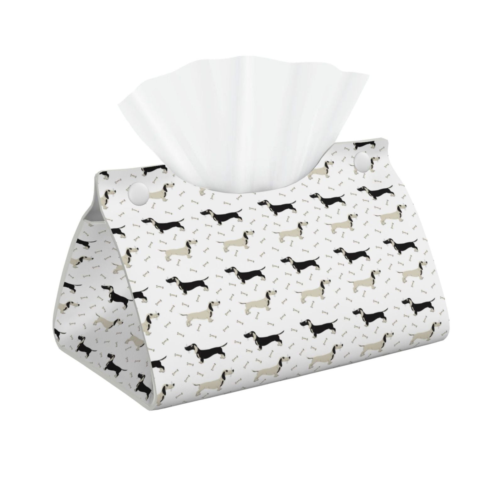 Honeii Dachshund Dog for Tissue Box Cover/Holder - Covers Rectangular ...