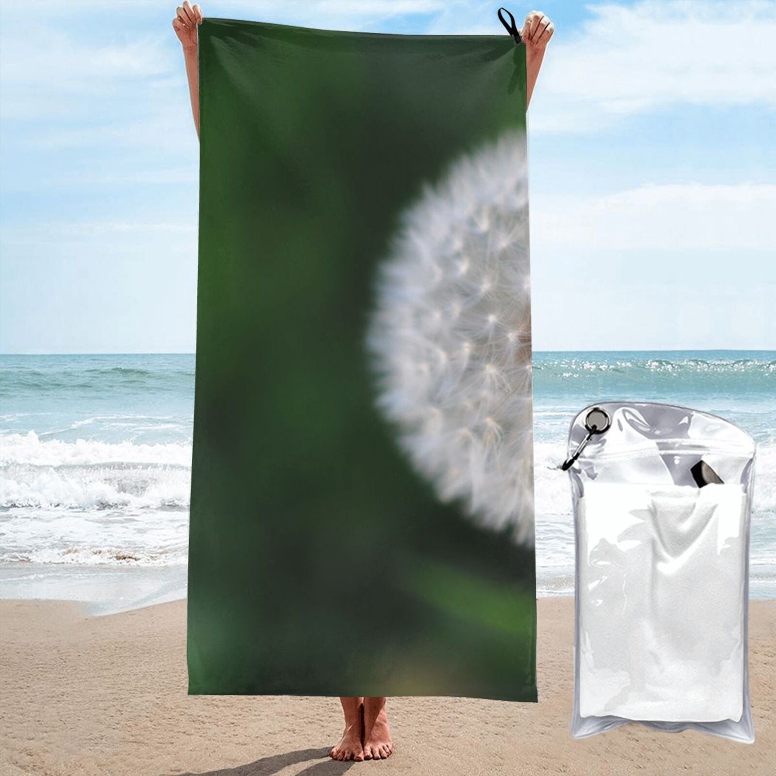 Honeii Dandelion for Towels - Jumbo Bath Sheet - Highly Absorbent and ...